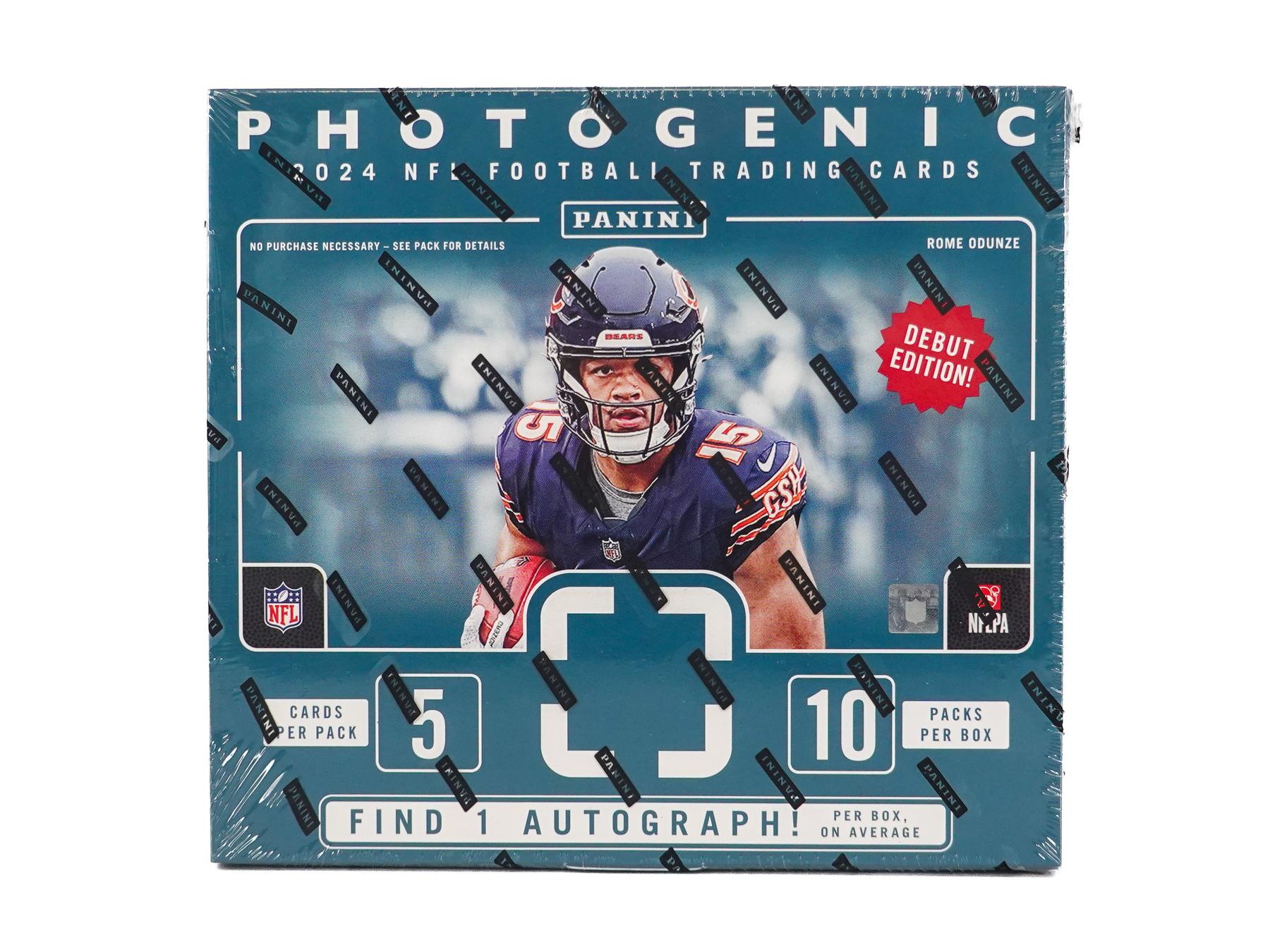 2024 Panini Photogenic Football Hobby Box | DA Card World