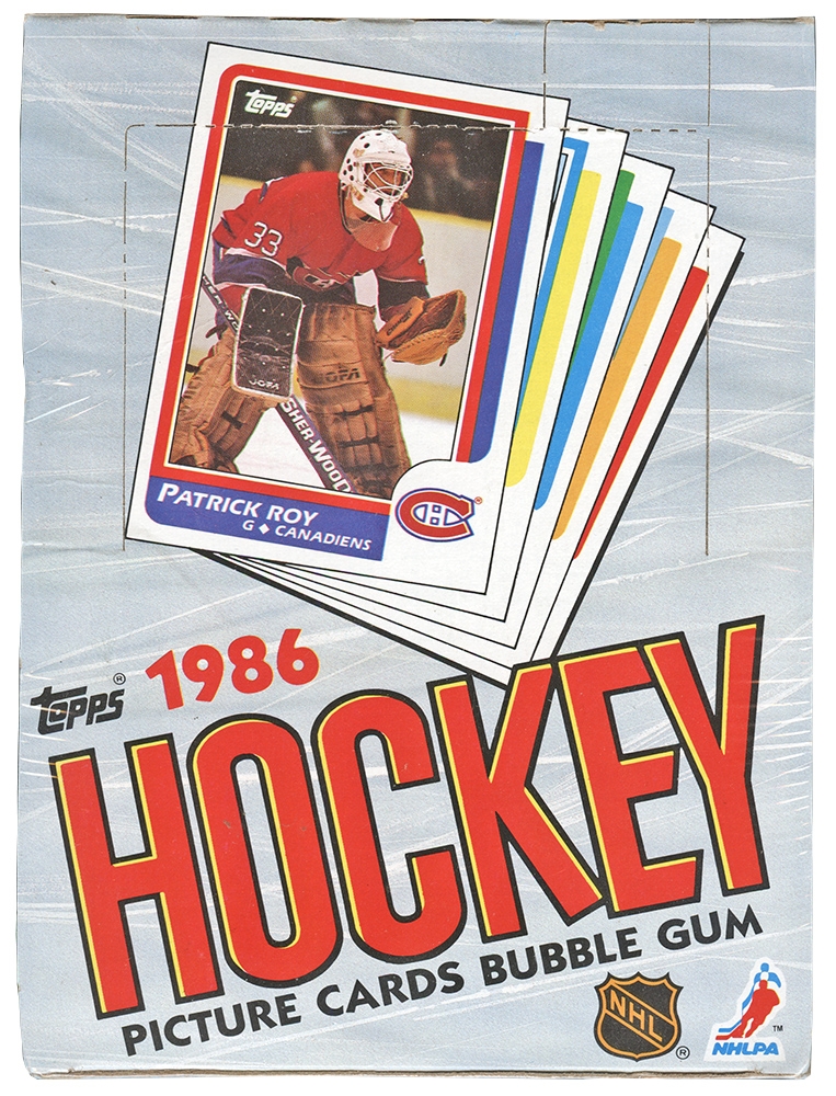 1986/87 Topps Hockey Wax Box (BBCE) | DA Card World