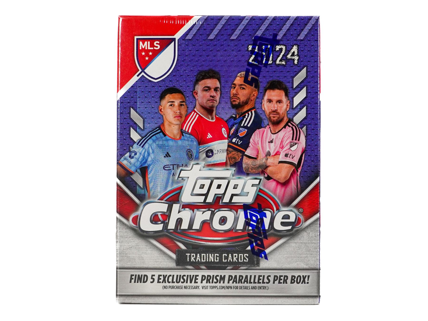 2024 Topps MLS Major League Soccer Chrome 7-Pack Blaster Box | DA Card ...