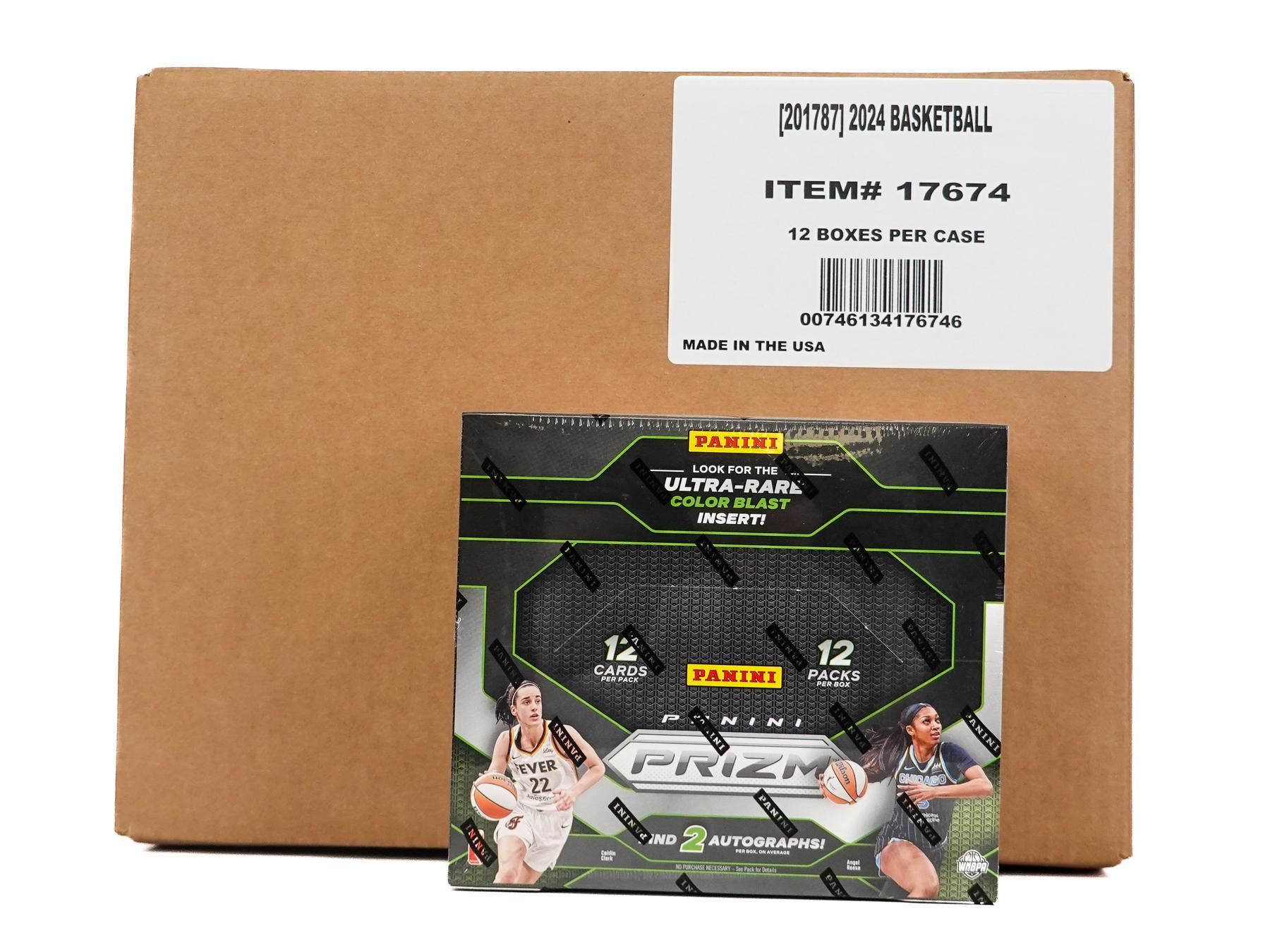 2024 Panini Prizm WNBA Basketball Hobby 12-Box Case | DA Card World