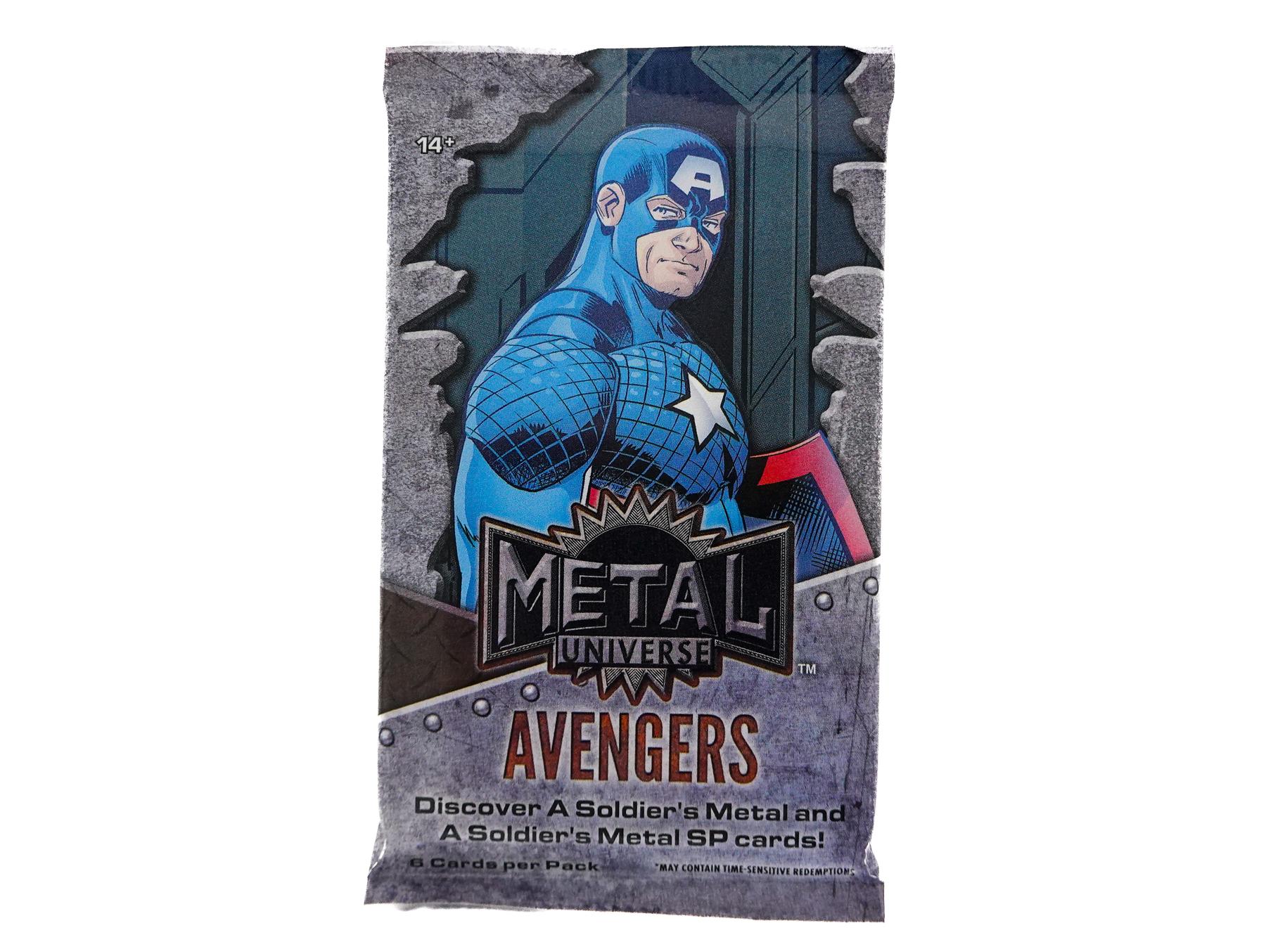 Marvel Metal Universe Avengers Trading Cards Pack (Upper Deck 2024 ...
