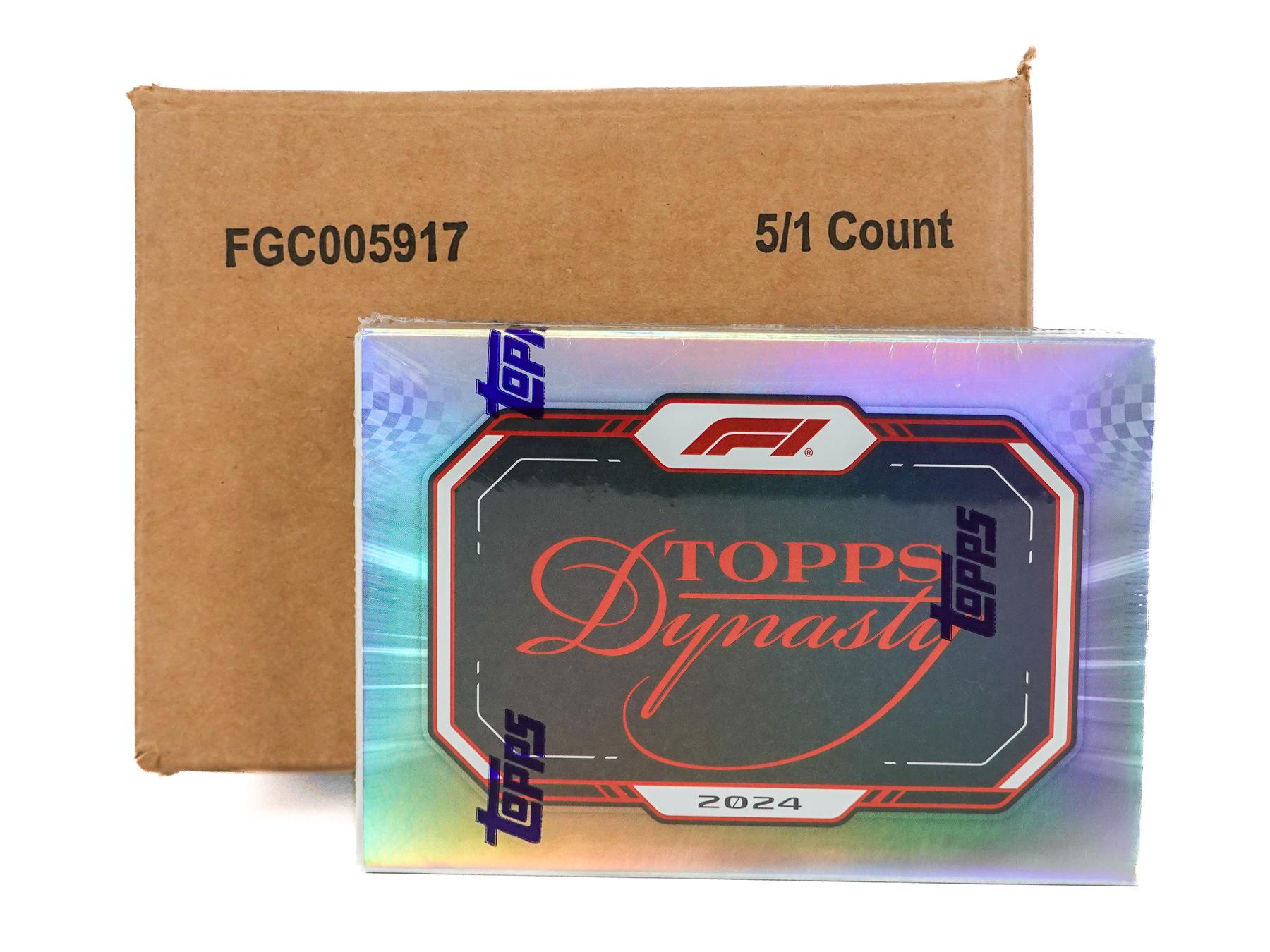2024 Topps Dynasty F1 Formula 1 Hobby 5-Box Case | DA Card World