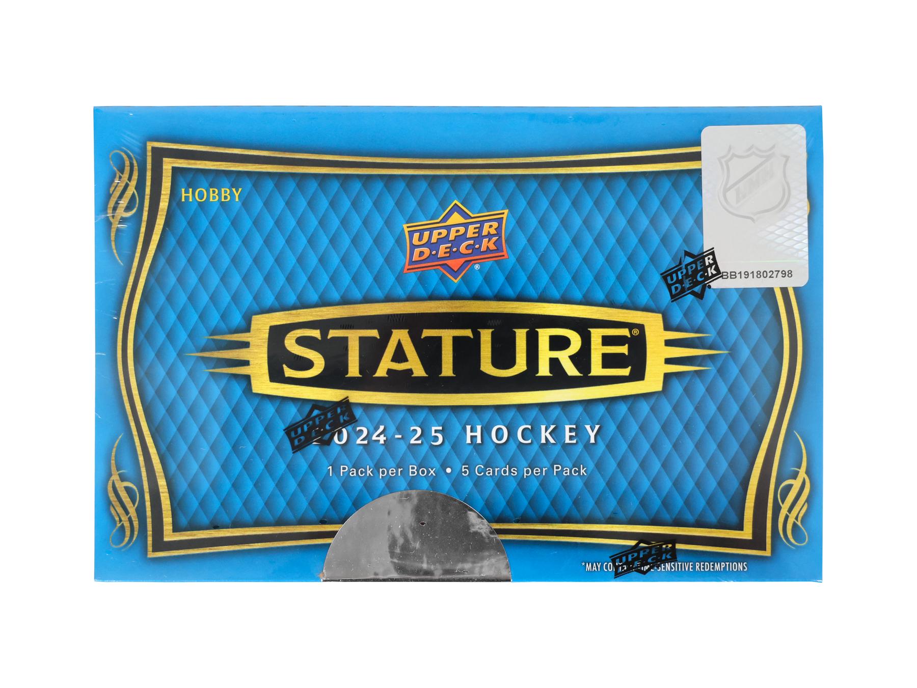 2024/25 Upper Deck Stature Hockey Hobby Box | DA Card World