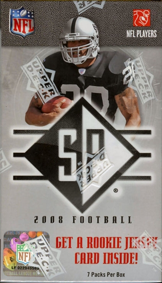 2008 Upper Deck SP Football Blaster Box | DA Card World