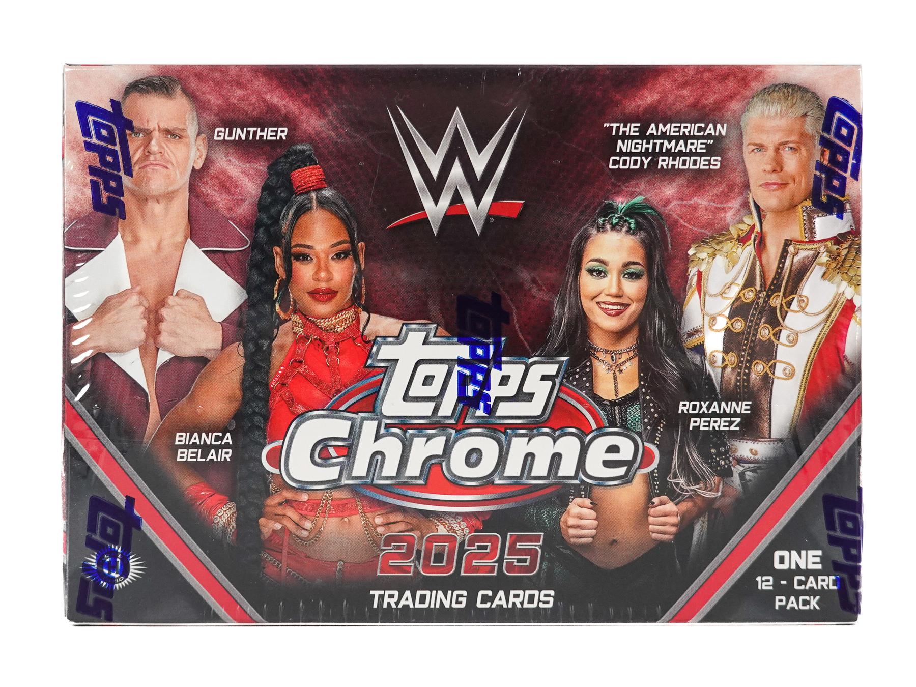 2025 Topps Chrome WWE Wrestling Breaker Delight Box | DA Card World