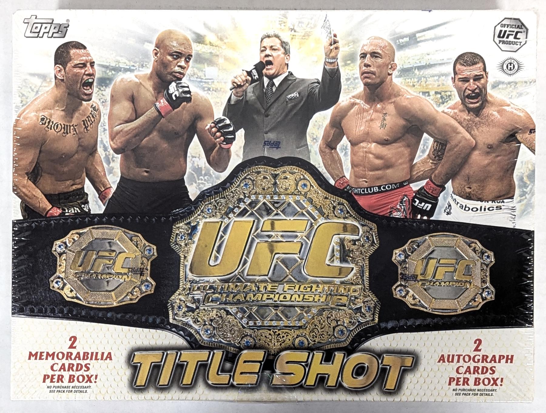 2011 Topps UFC Title Shot Hobby Box (Reed Buy) | DA Card World