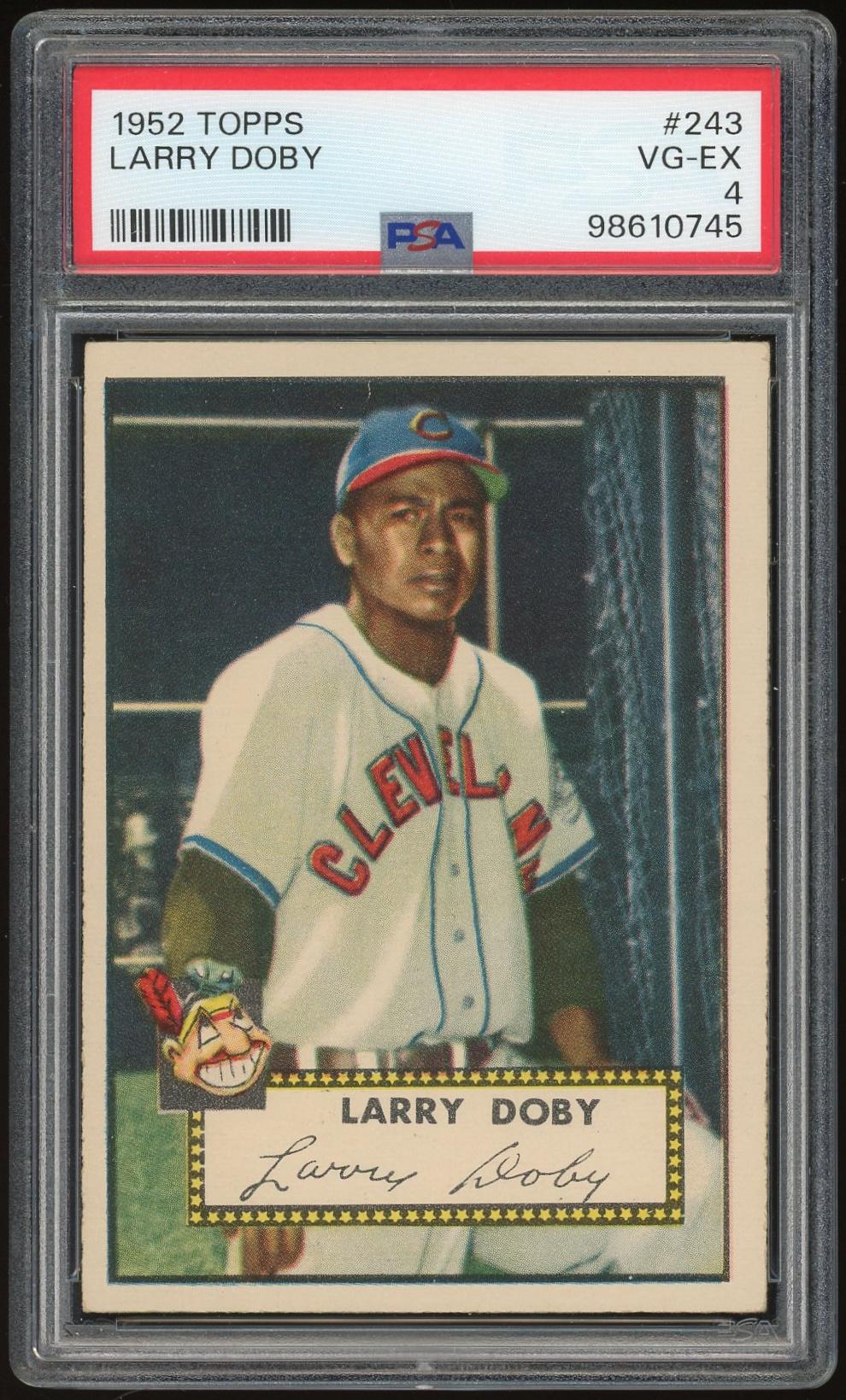 1952 Topps #243 Larry Doby PSA 4 *0745 (Reed Buy) | DA Card World
