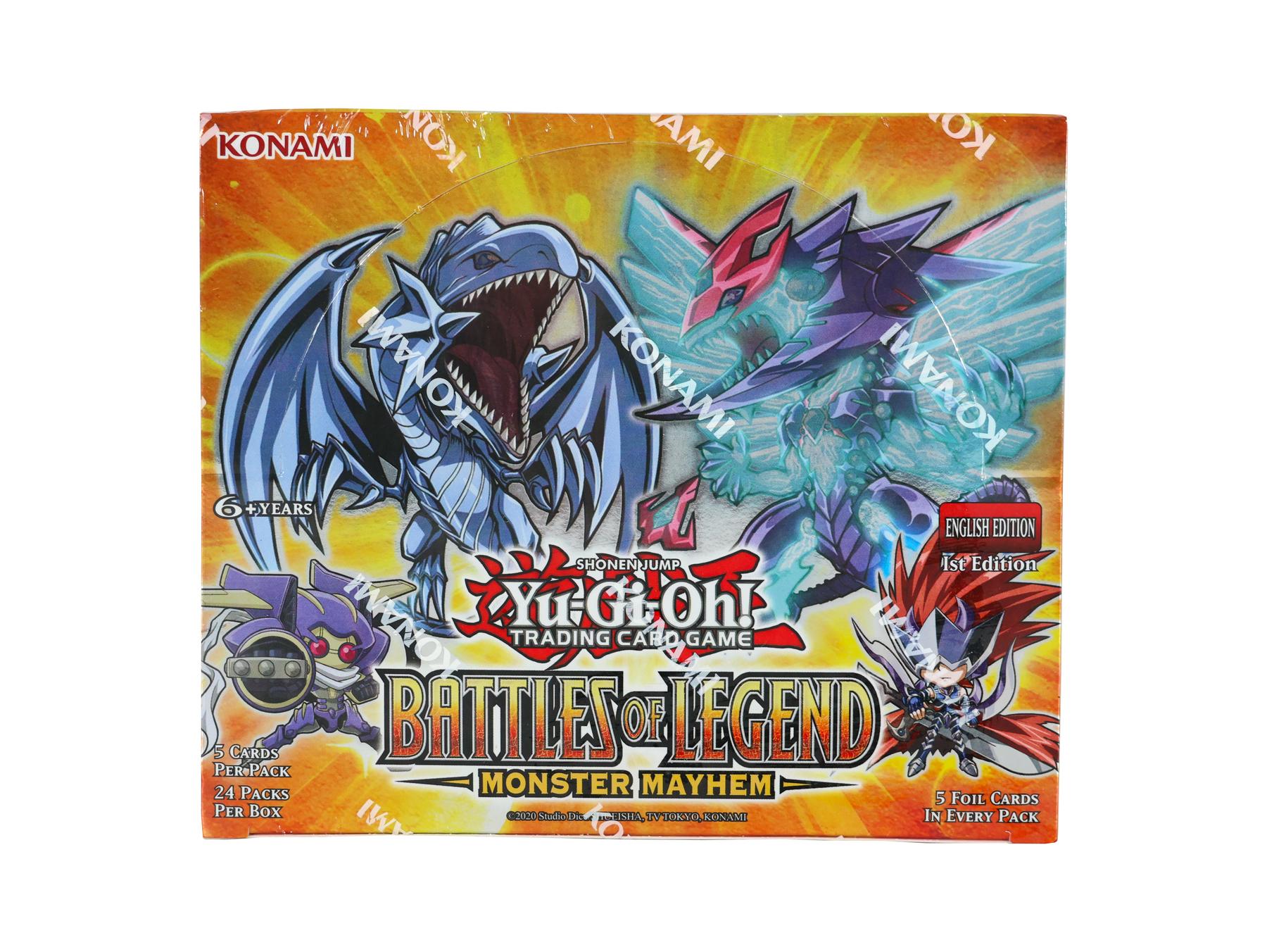 Yu-Gi-Oh Battles of Legend: Monster Mayhem Booster Box | DA Card World