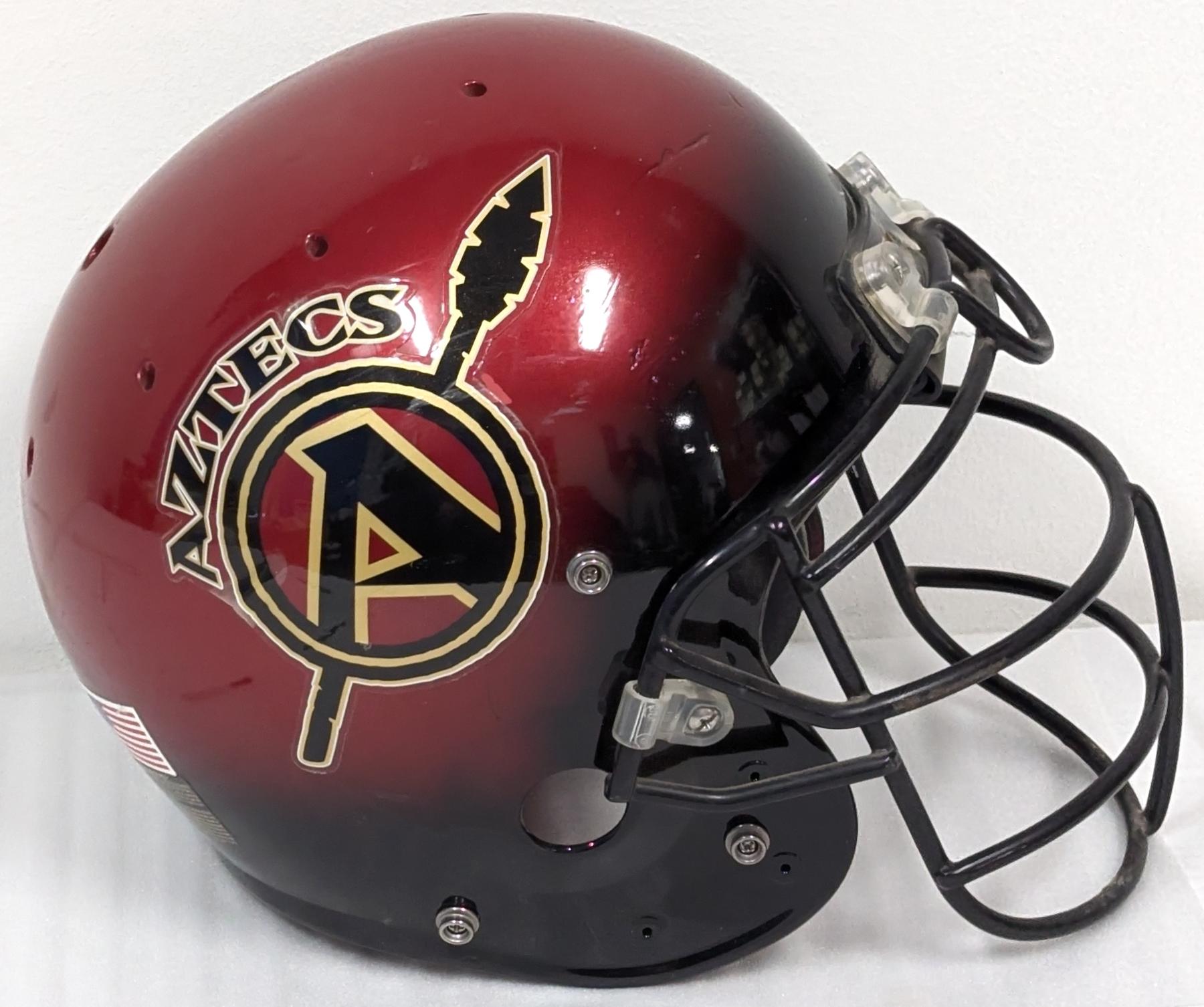 San Diego State Aztecs NCAA Game Used Helmet (Reed Buy) | DA Card World