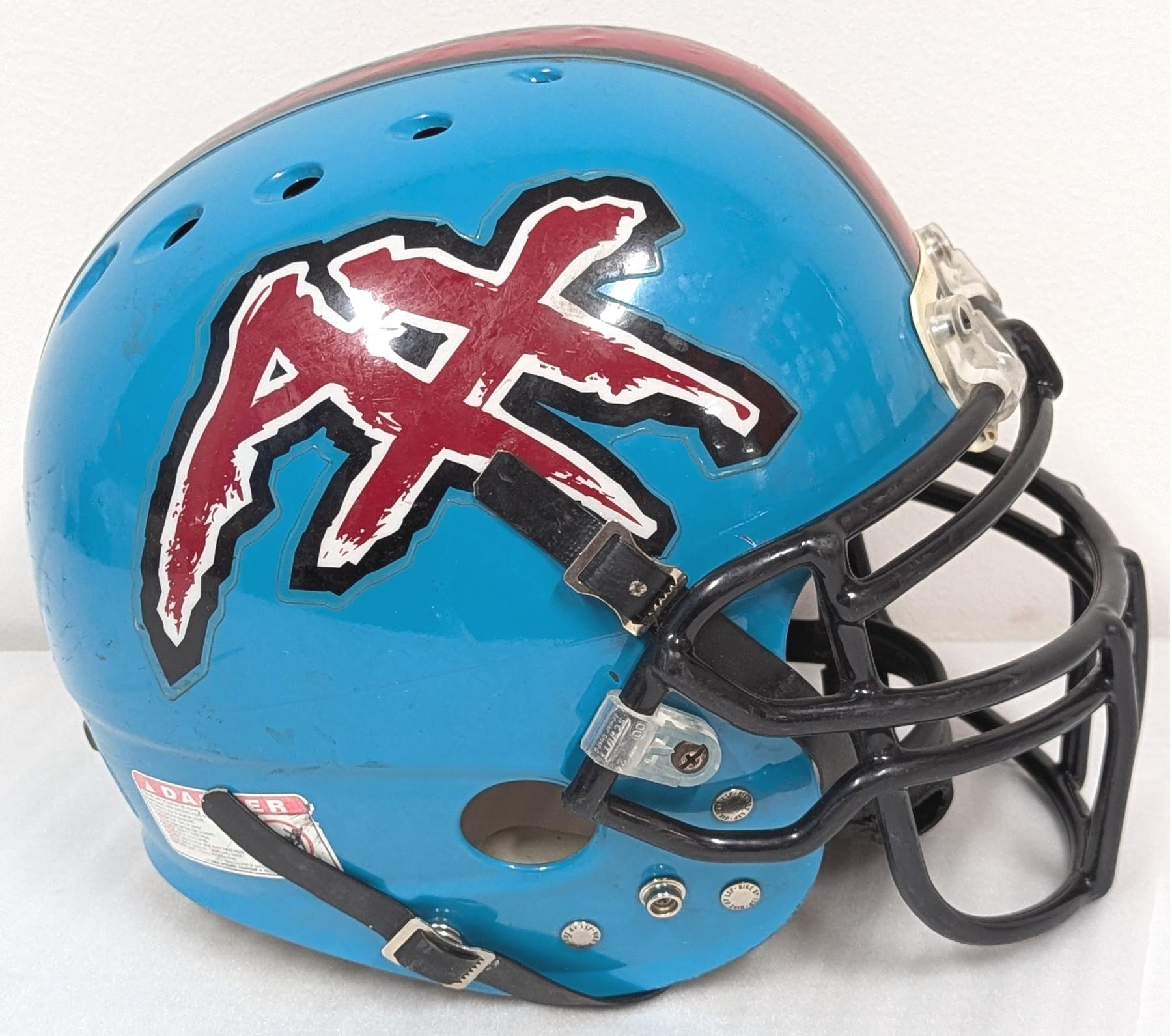 Memphis Maniax XFL 2001 Game Used Helmet (Reed Buy) | DA Card World