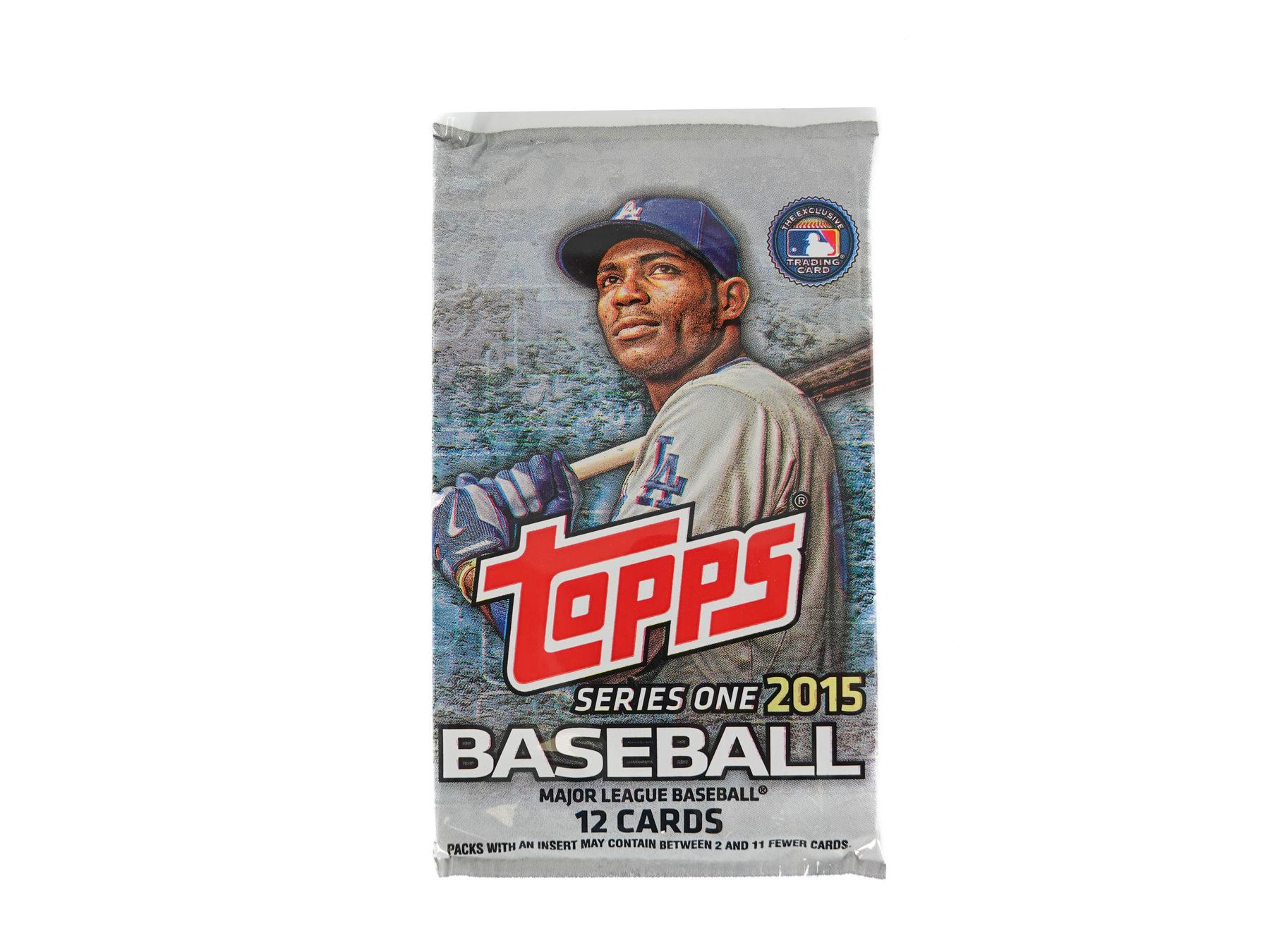 2015 Topps Series 1 Baseball Retail Pack (12 Cards) | DA Card World