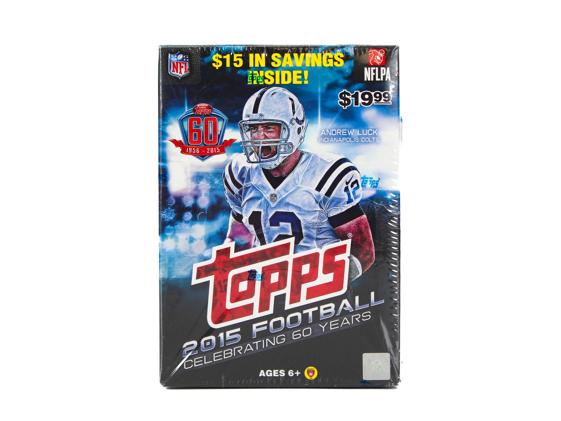 2015 Topps Football 10-Pack Blaster Box | DA Card World