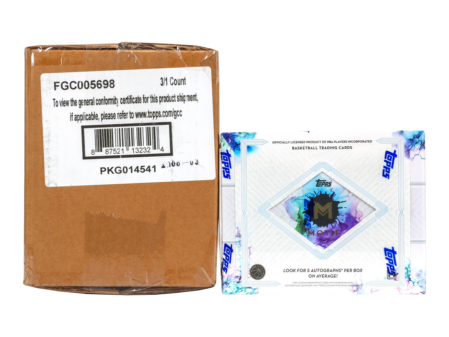 2023/24 Topps Motif Basketball Hobby 3-Box Case | DA Card World