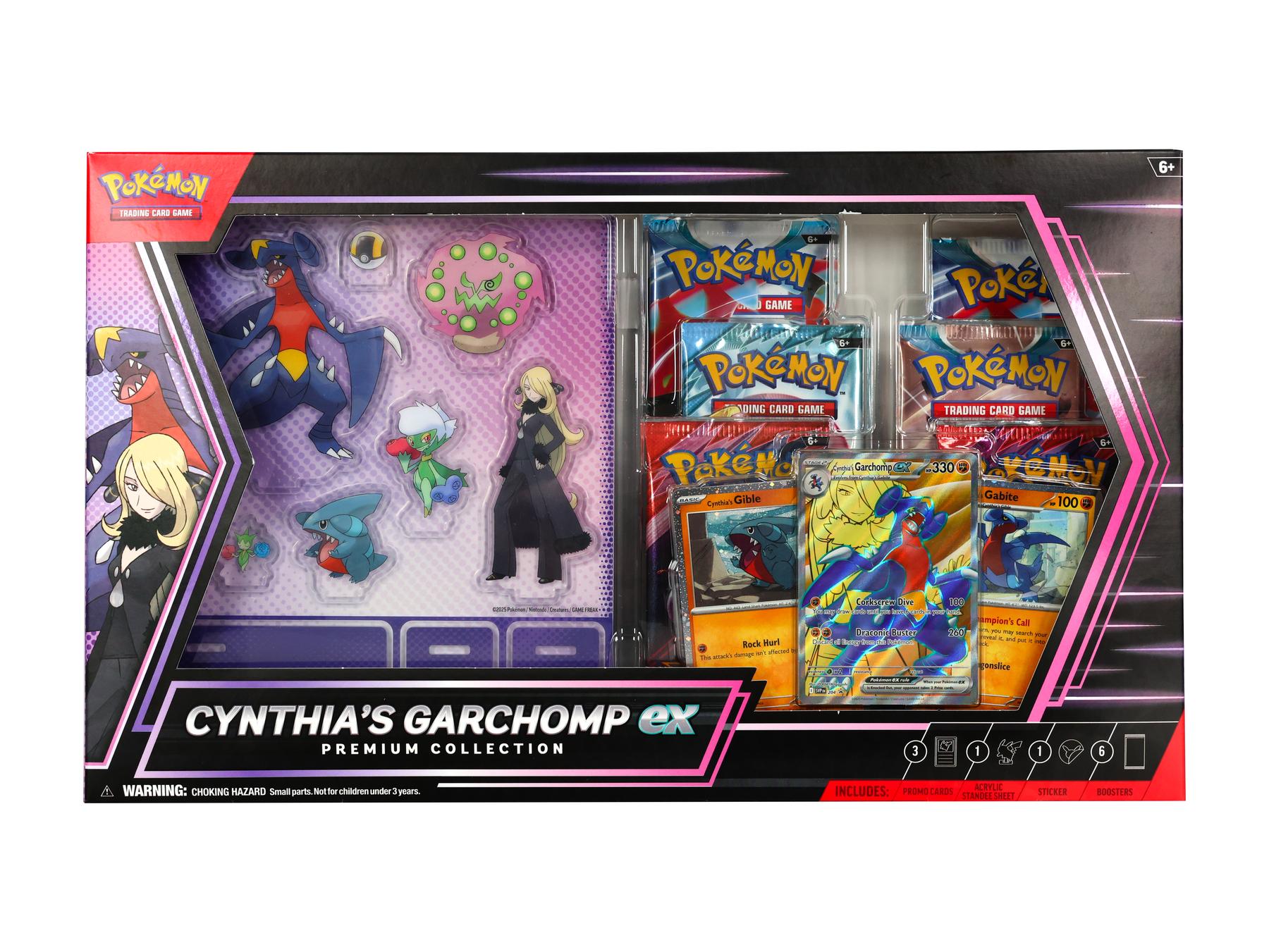 Pokemon Cynthia's Garchomp ex Premium Collection Box | DA Card World