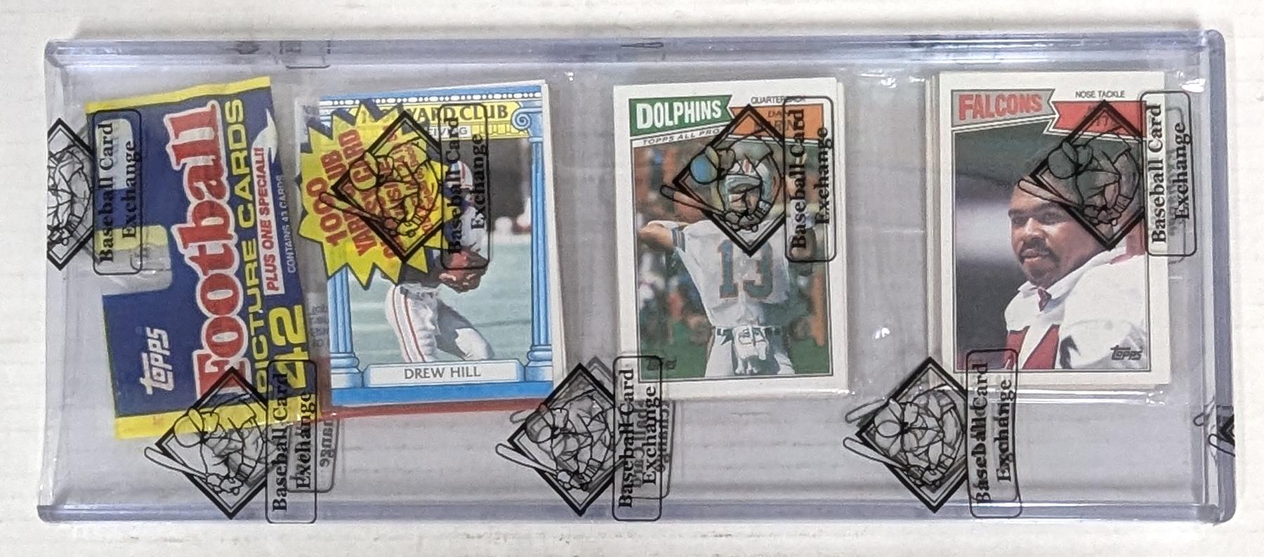 1987 Topps Football Rack Pack (Marino Front) (Reed Buy) | DA Card World