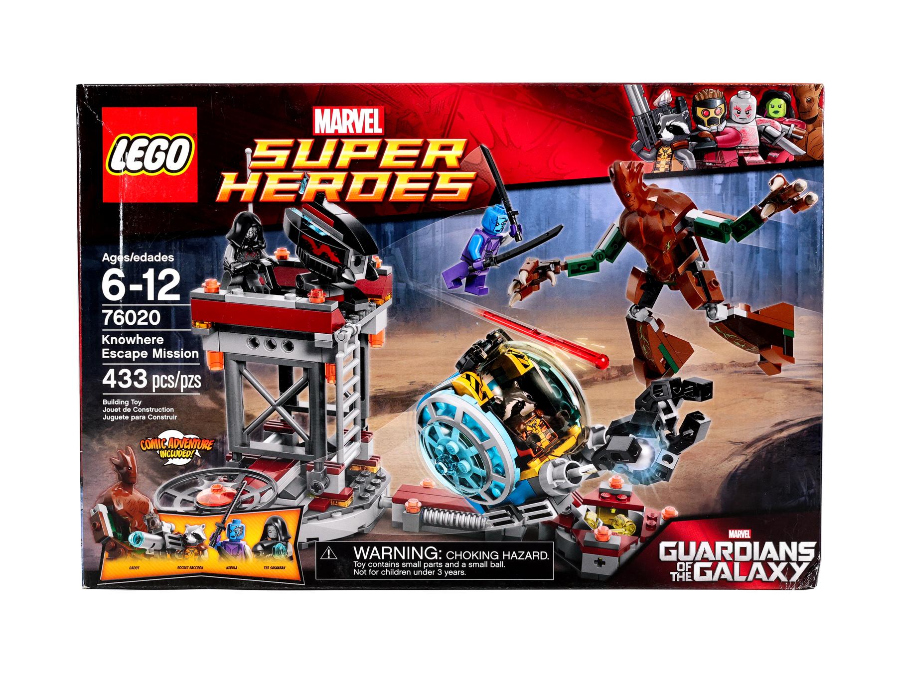 LEGO 76020 Marvel Guardians Of the Galaxy Knowhere Escape Mission Brand ...