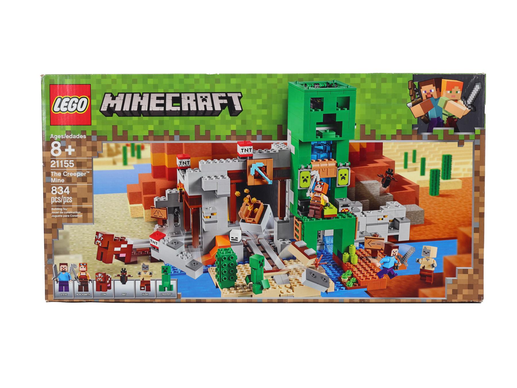 LEGO Minecraft 21155 The Creeper Mine Brand New Sealed Retired | DA ...