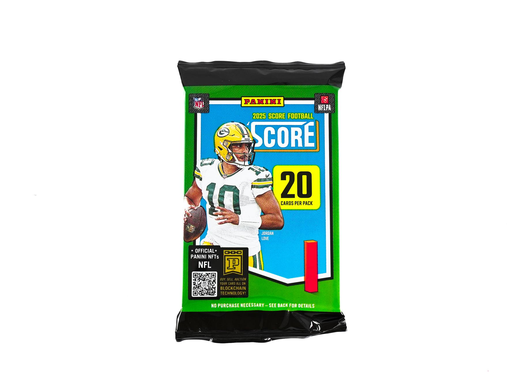 2025 Panini Score Football Hobby Pack | DA Card World