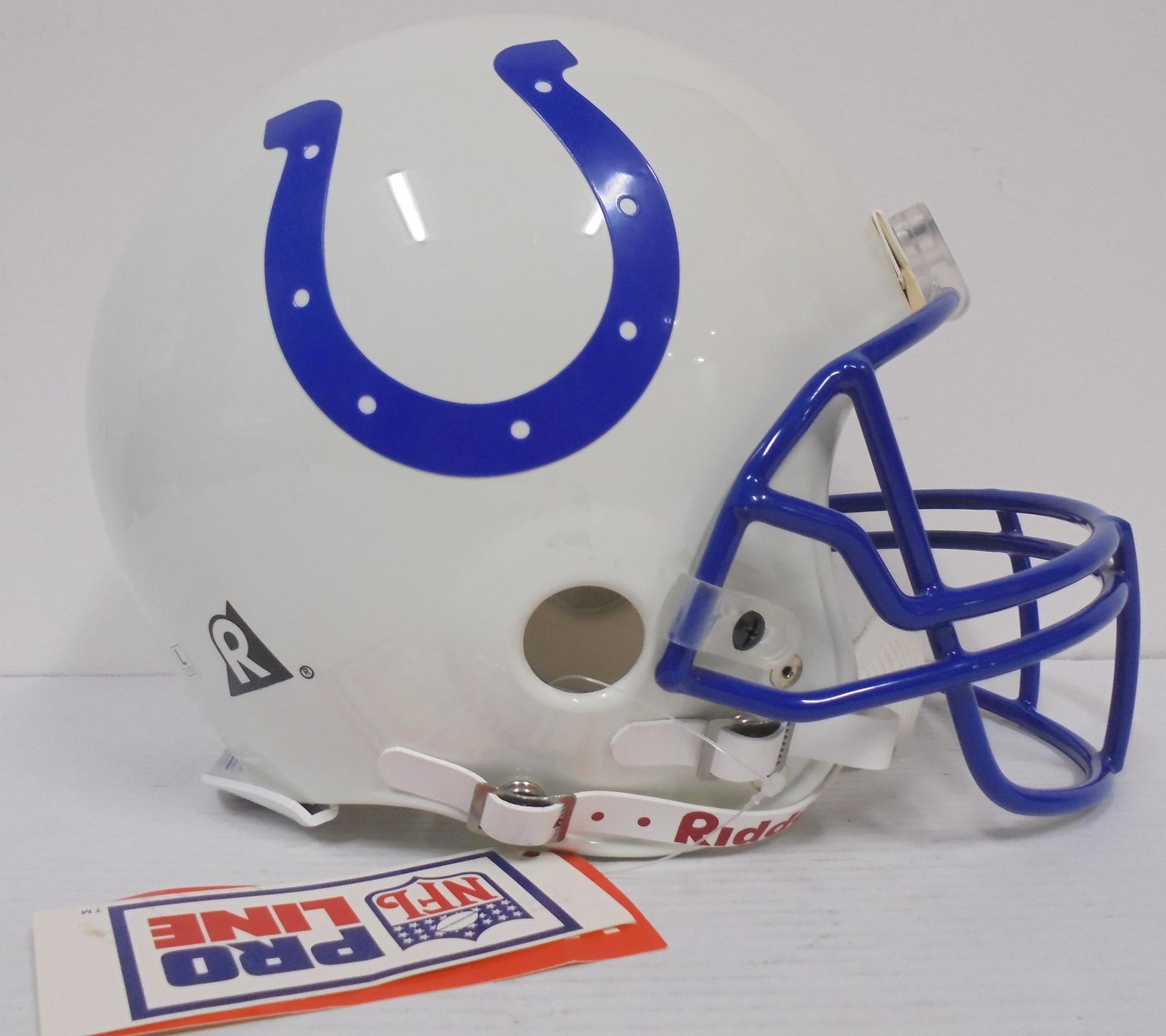 Indianapolis Colts NFL ProLine Authentic Helmet (Reed Buy) | DA Card World