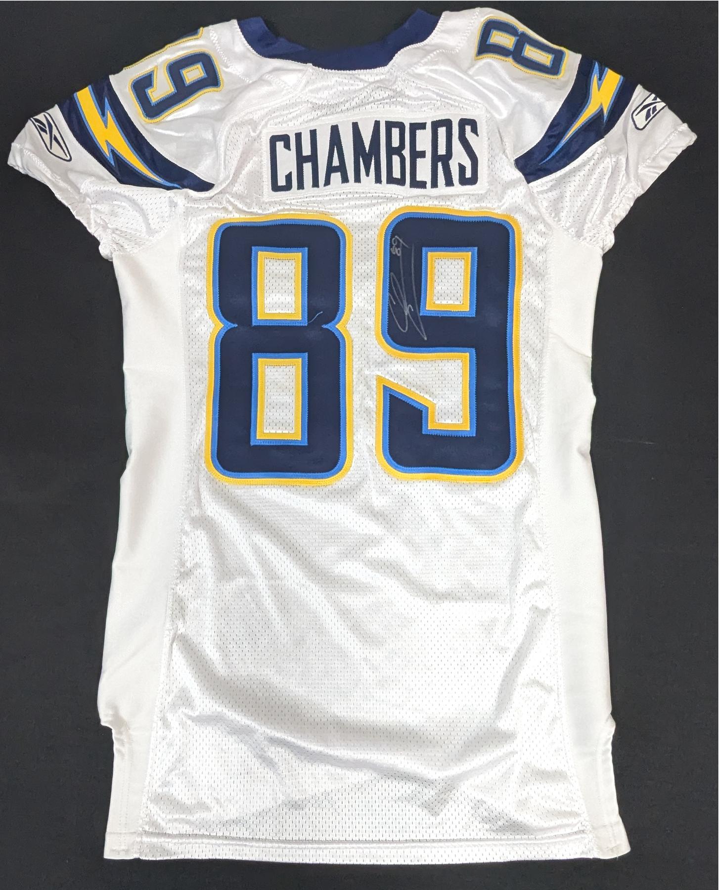 Chris Chambers 2008 San Diego Chargers Autographed London Games Game ...