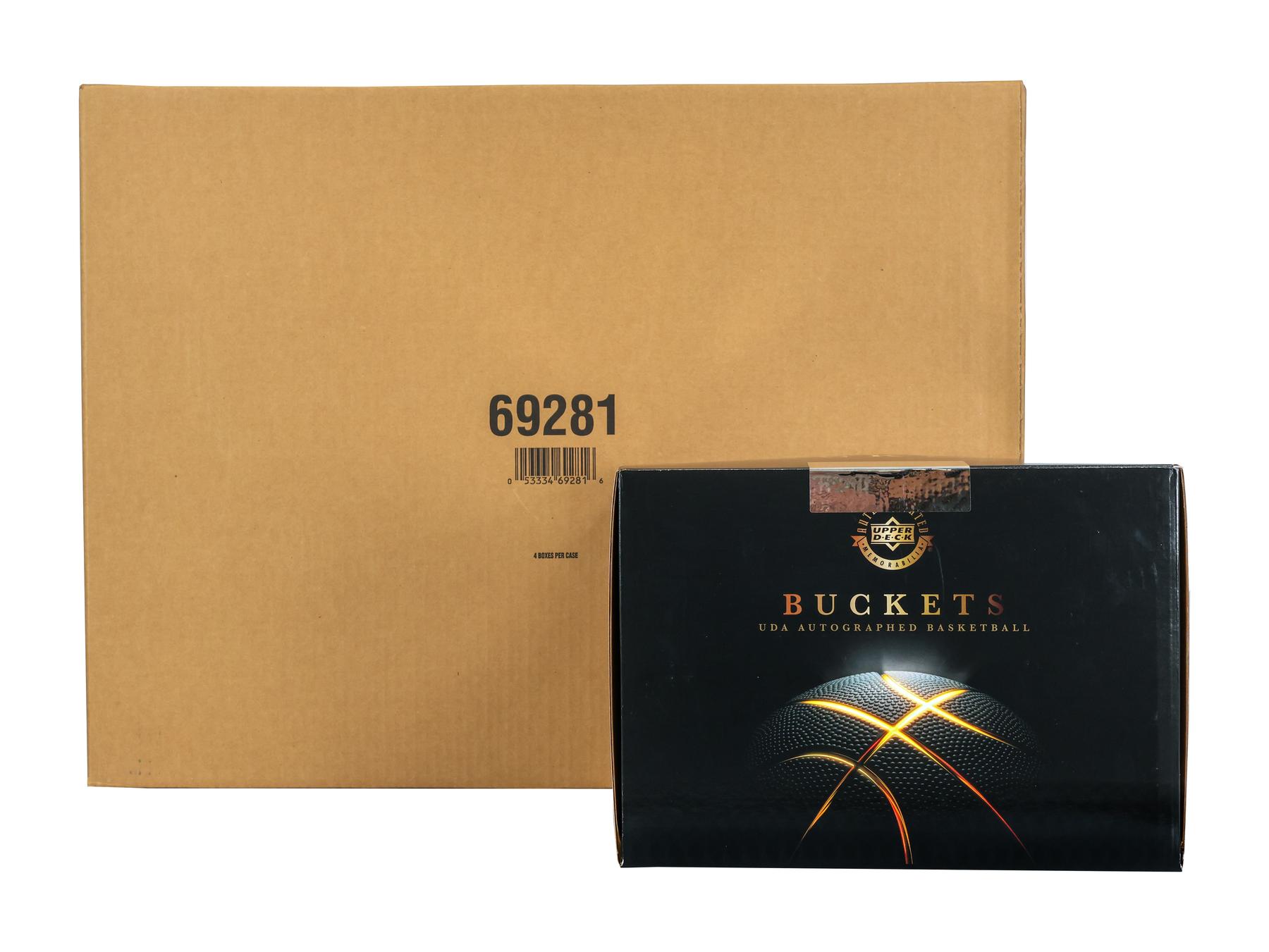 2025 Upper Deck UDA Buckets Autographed Basketball 4-Box Case | DA Card ...