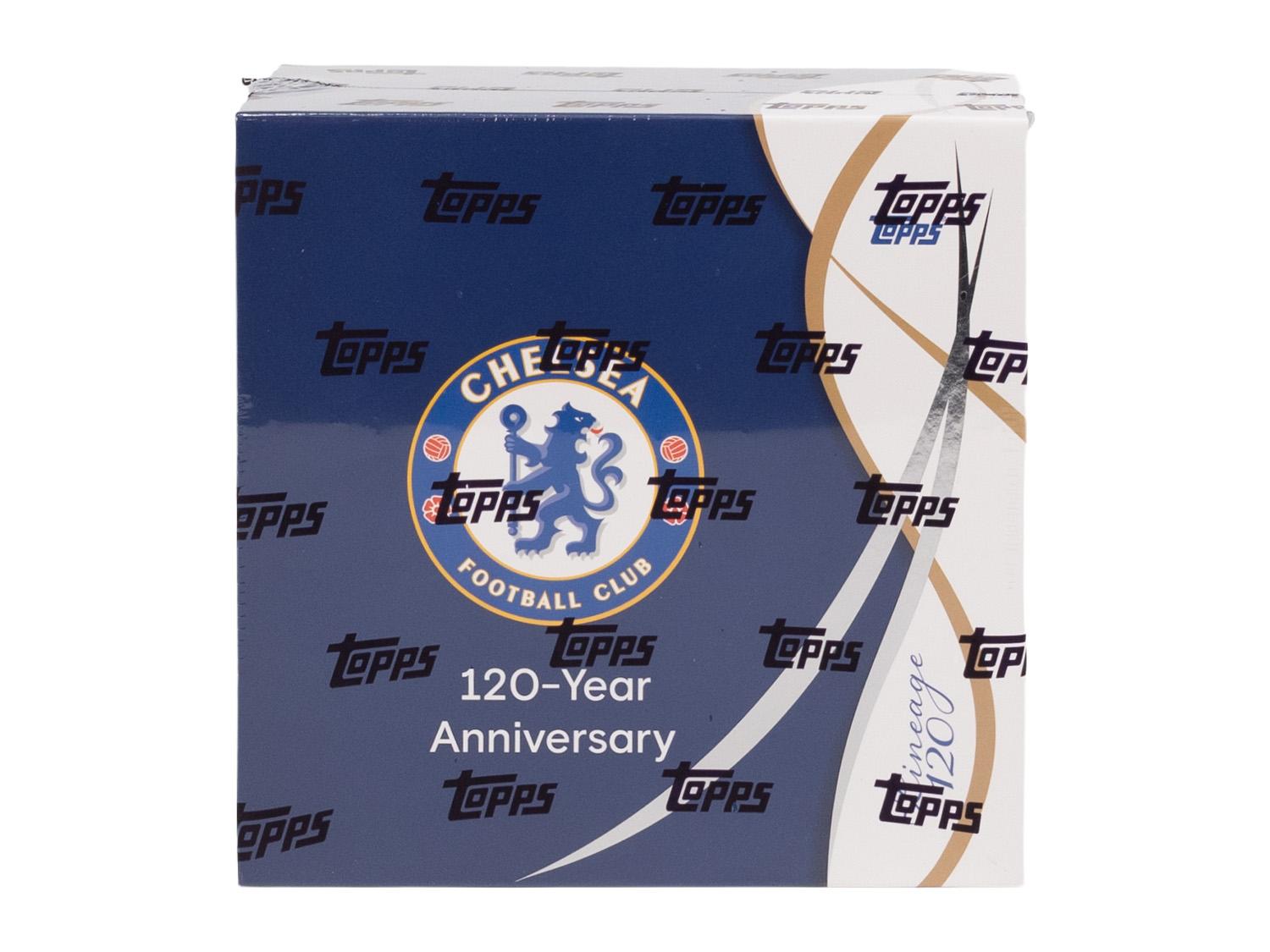 2024/25 Topps Chelsea Lineage 120 Years Anniversary Soccer Hobby Box ...