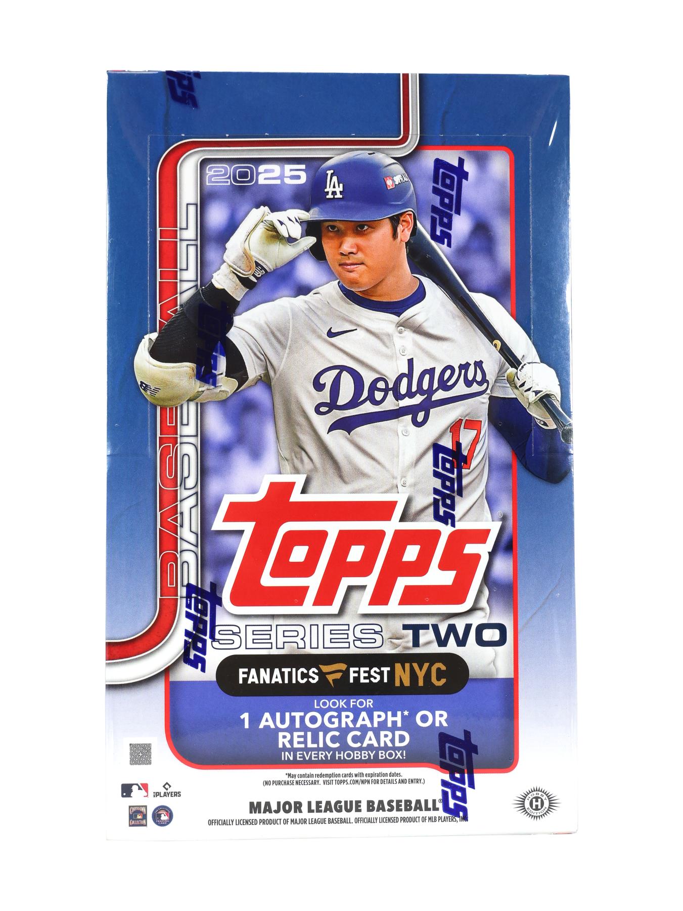 2025 Topps Series 2 Fanatics Fest NYC Exclusive Baseball Hobby Box | DA ...