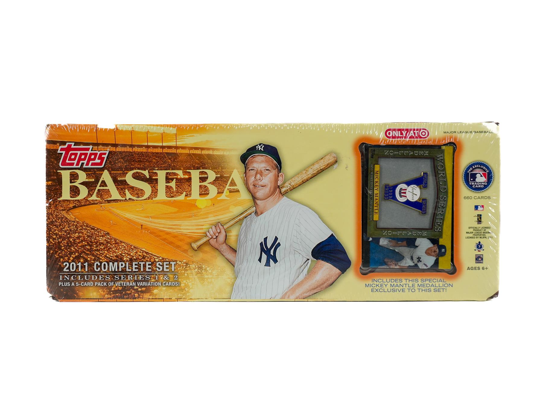 2011 Topps Baseball Factory Set Retail Box (Target) (Mickey Mantle ...