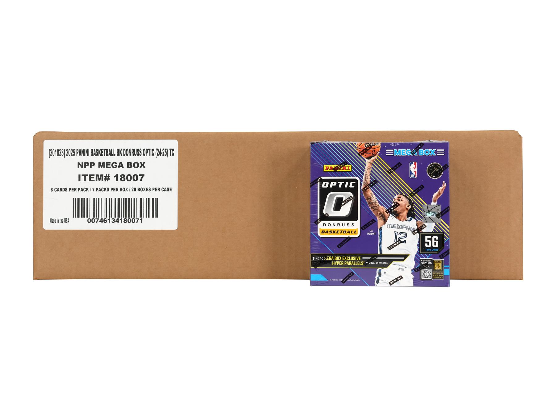 2024/25 Panini Donruss Optic Basketball Mega 20-Box Case | DA Card World