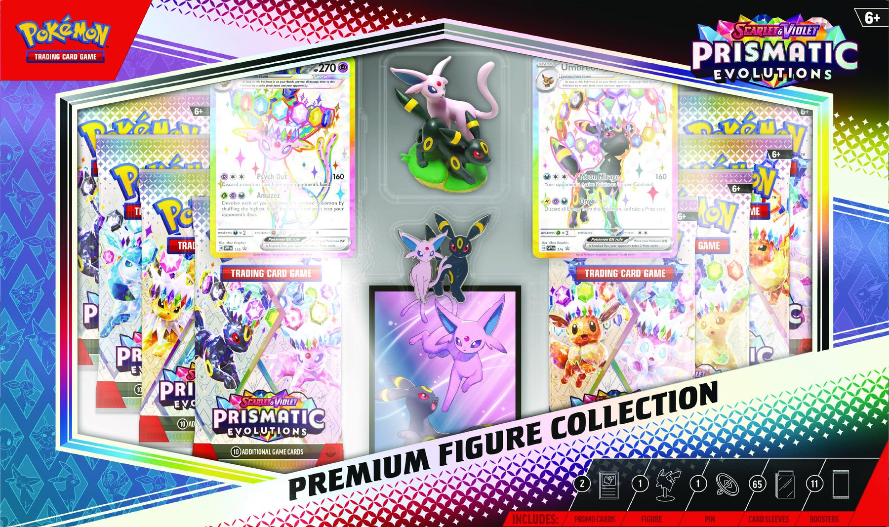 Pokemon Scarlet & Violet: Prismatic Evolutions Premium Figure ...