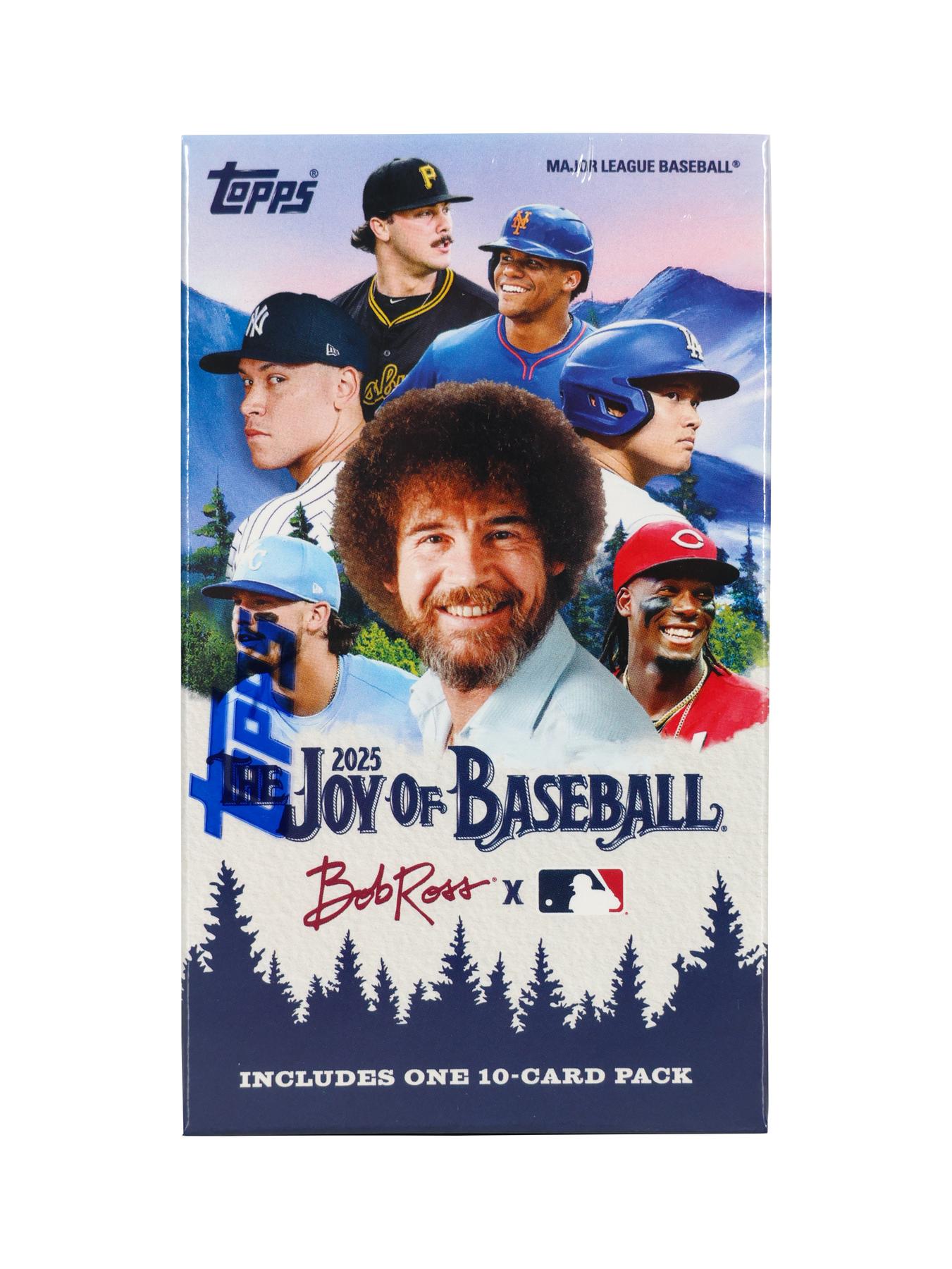 2025 Topps x Bob Ross The Joy of Baseball Happy Little Box | DA Card World