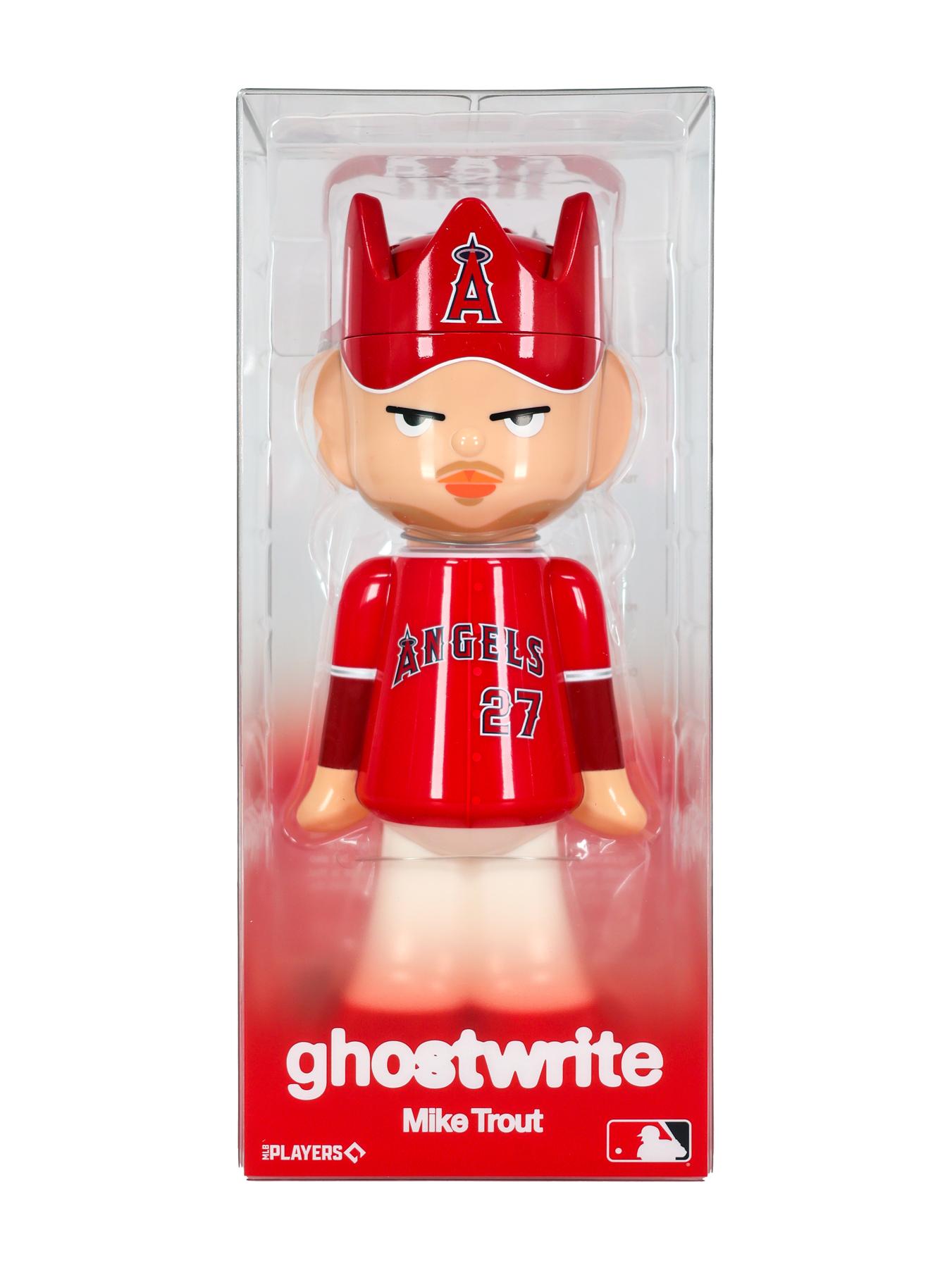 2025 ghostwrite Baseball 400% Mike Trout Figure | DA Card World