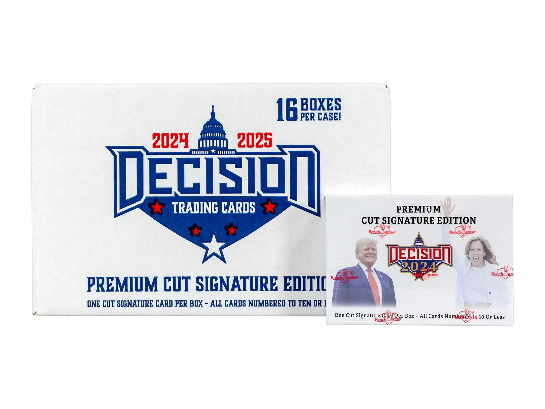2025 Decision Cut Signature Hobby 16-Box Case | DA Card World