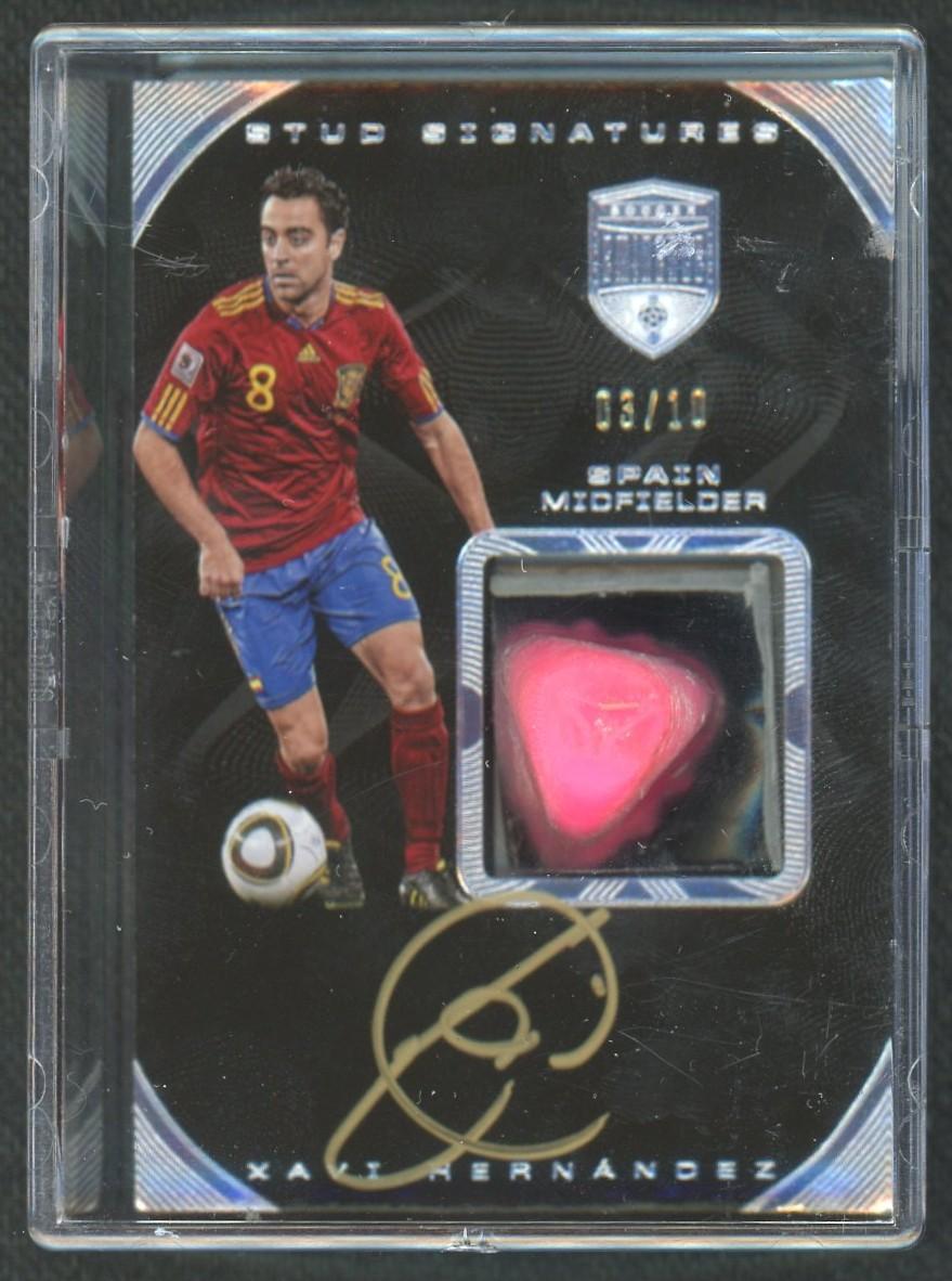2018 Panini Eminence Xavi Hernandez Stud Signatures Cleat /10 | DA Card ...