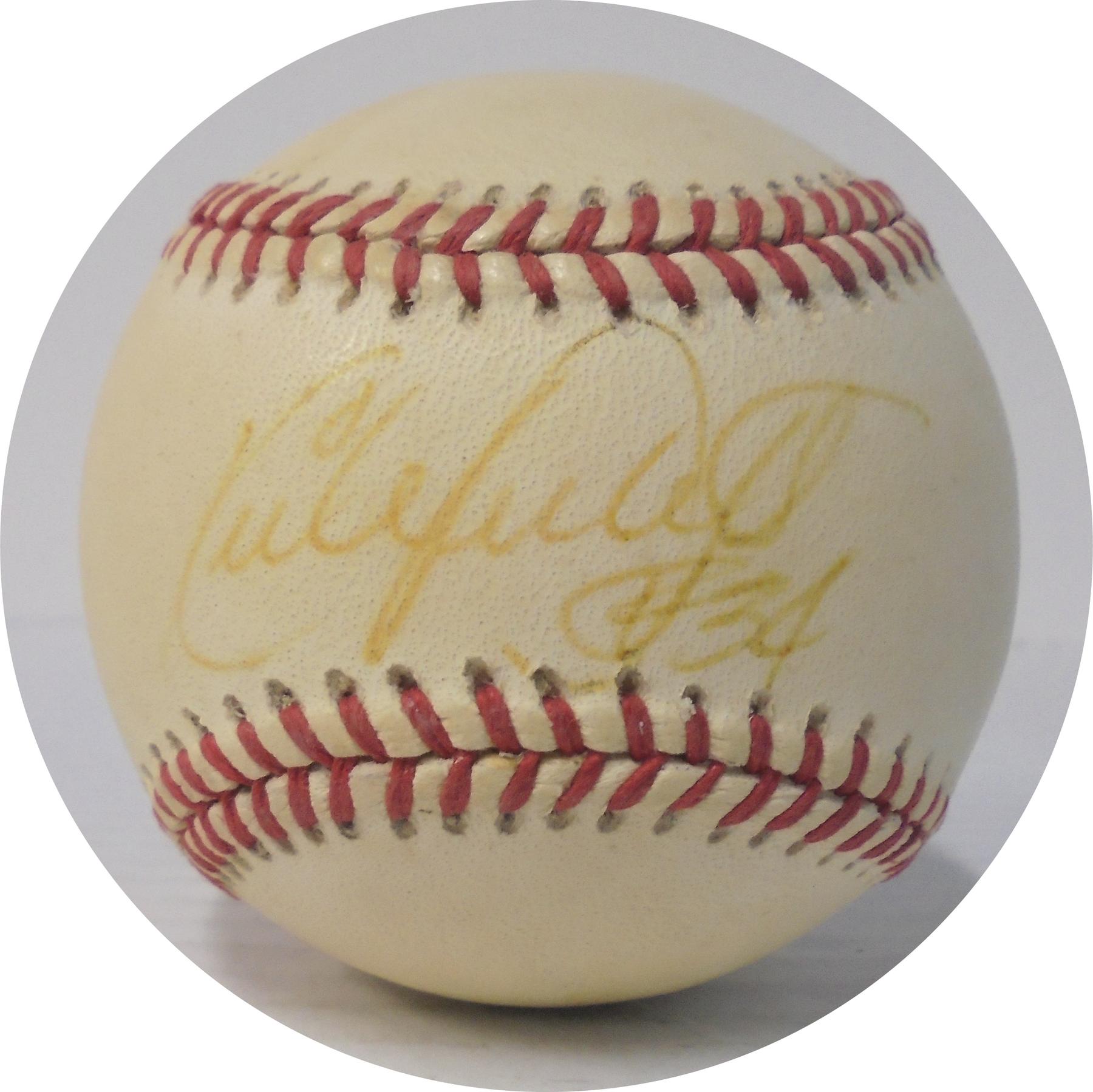 Kirby Puckett Autographed AL Brown Baseball JSA ZZ26878 (Reed Buy) | DA ...