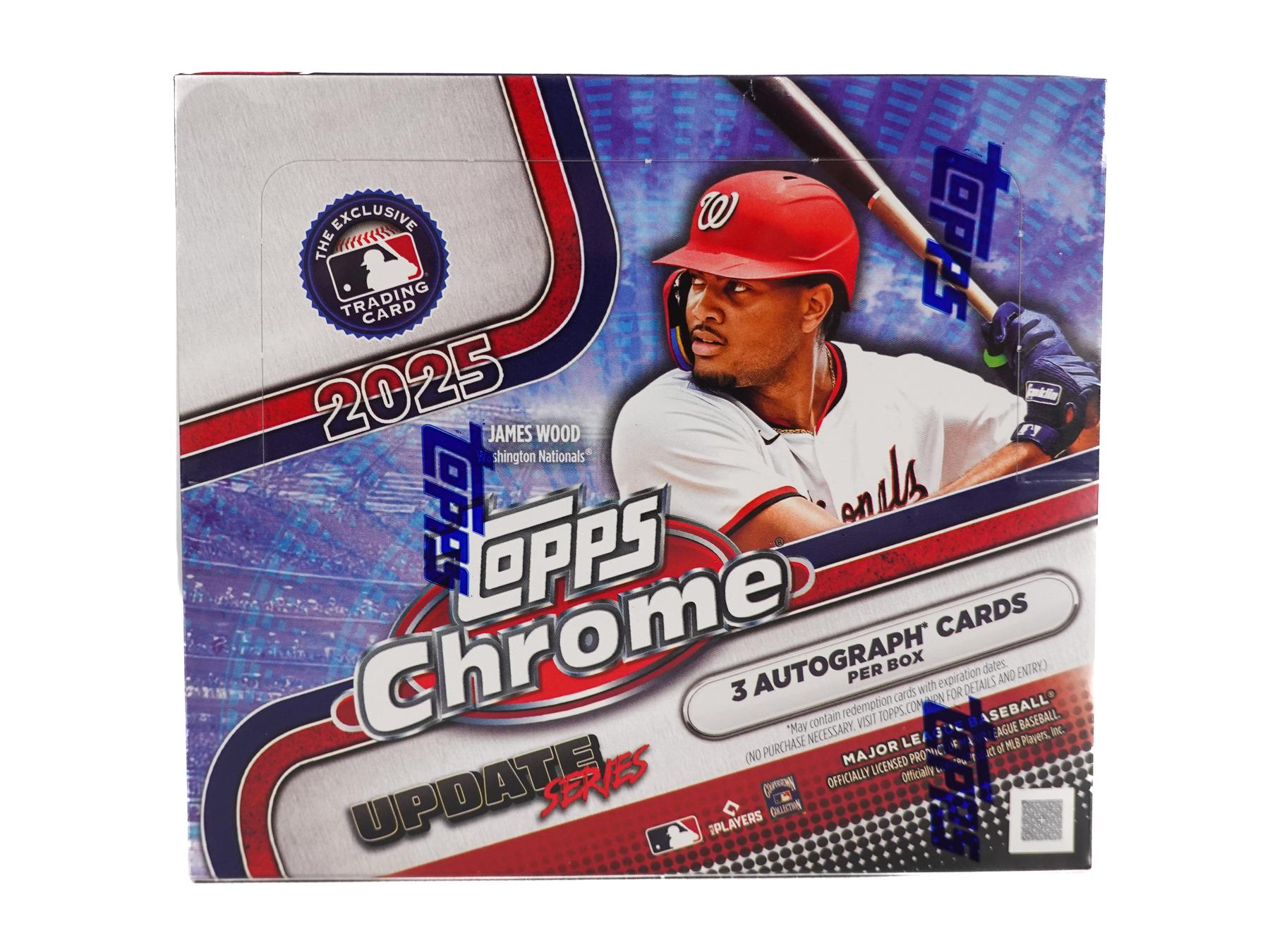 2025 Topps Chrome Update Series Baseball Hobby Jumbo Box | DA Card World