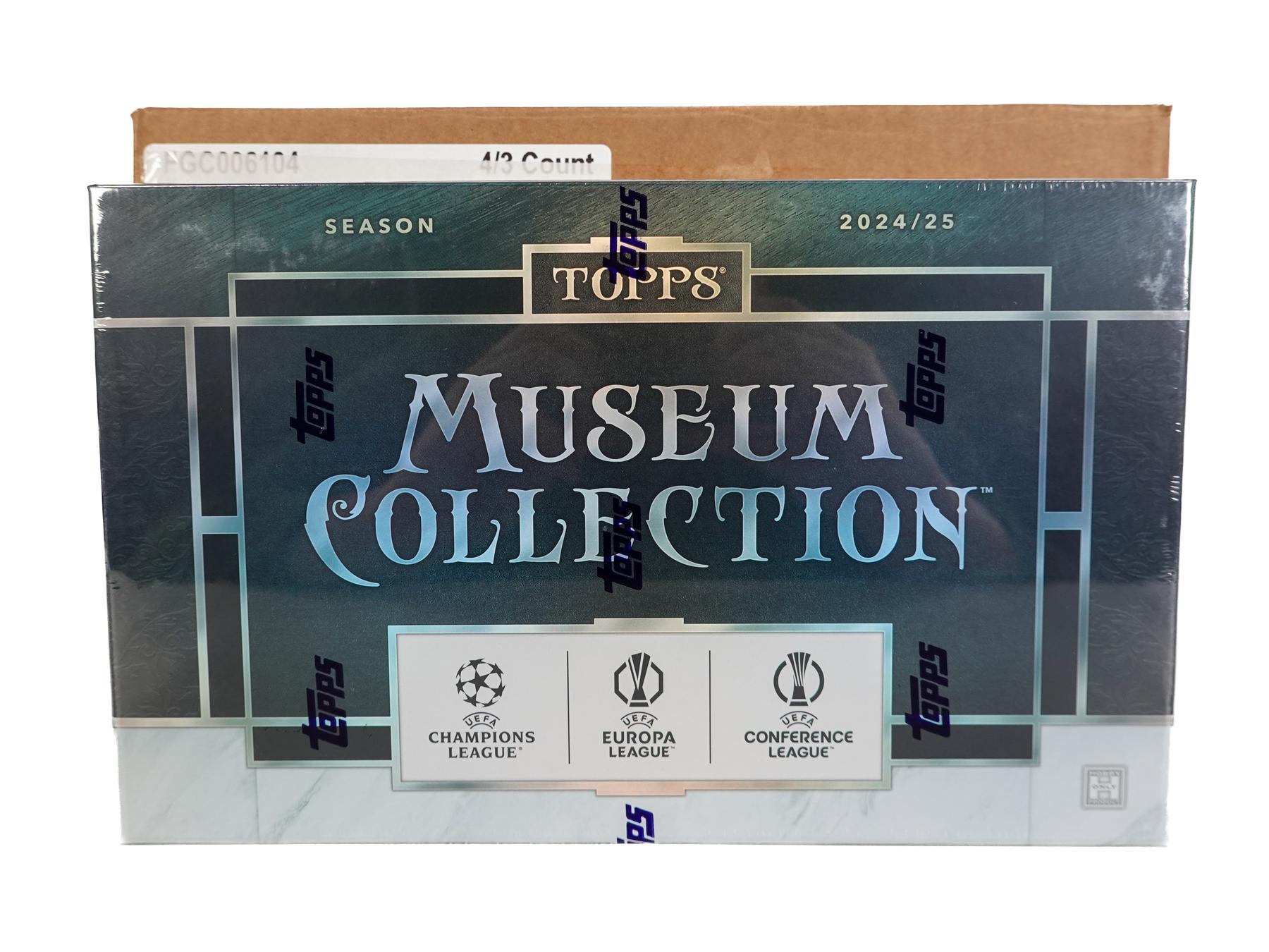 2024/25 Topps UEFA Club Competitions Museum Collection Soccer Hat Trick ...