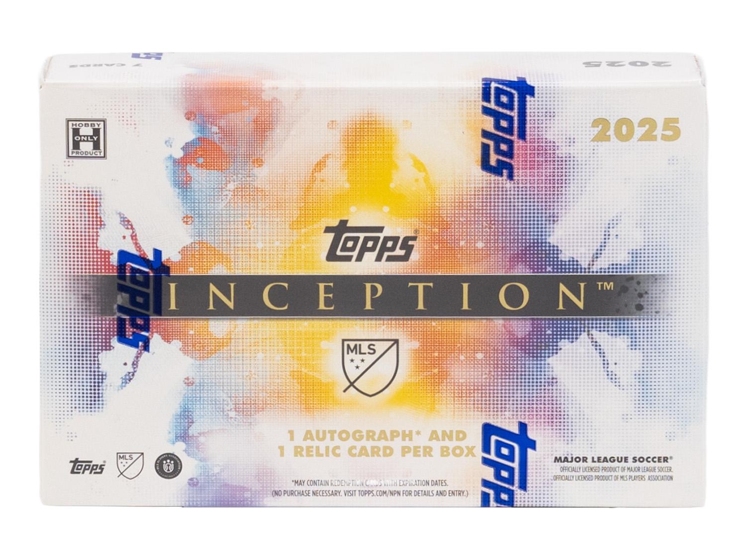 2025 Topps Inception MLS Major League Soccer Hobby Box | DA Card World