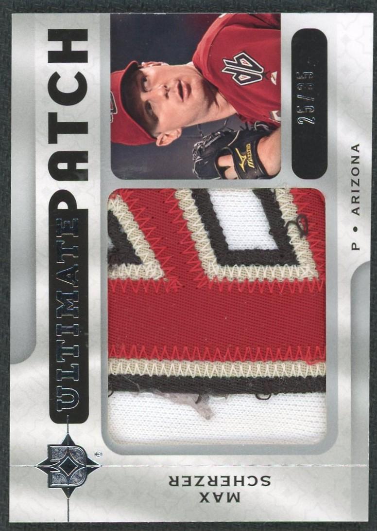 2009 Ultimate Collection Max Scherzer Patch /35 | DA Card World