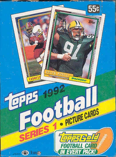 1992 Topps Series 1 Football Hobby Box | DA Card World