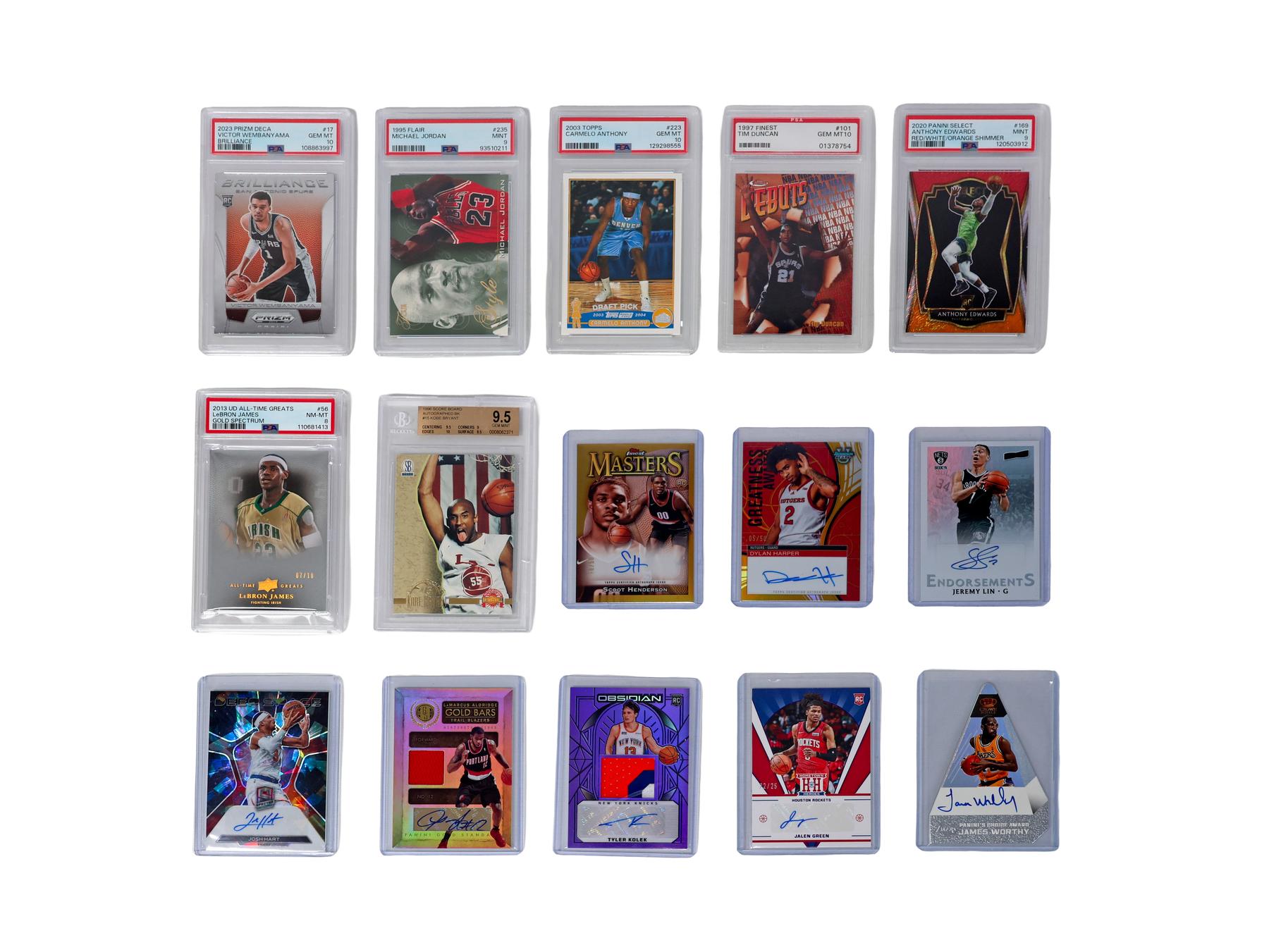Dave & Adam's 15-Spot Basketball Random Singles Break #3 | DA Card World