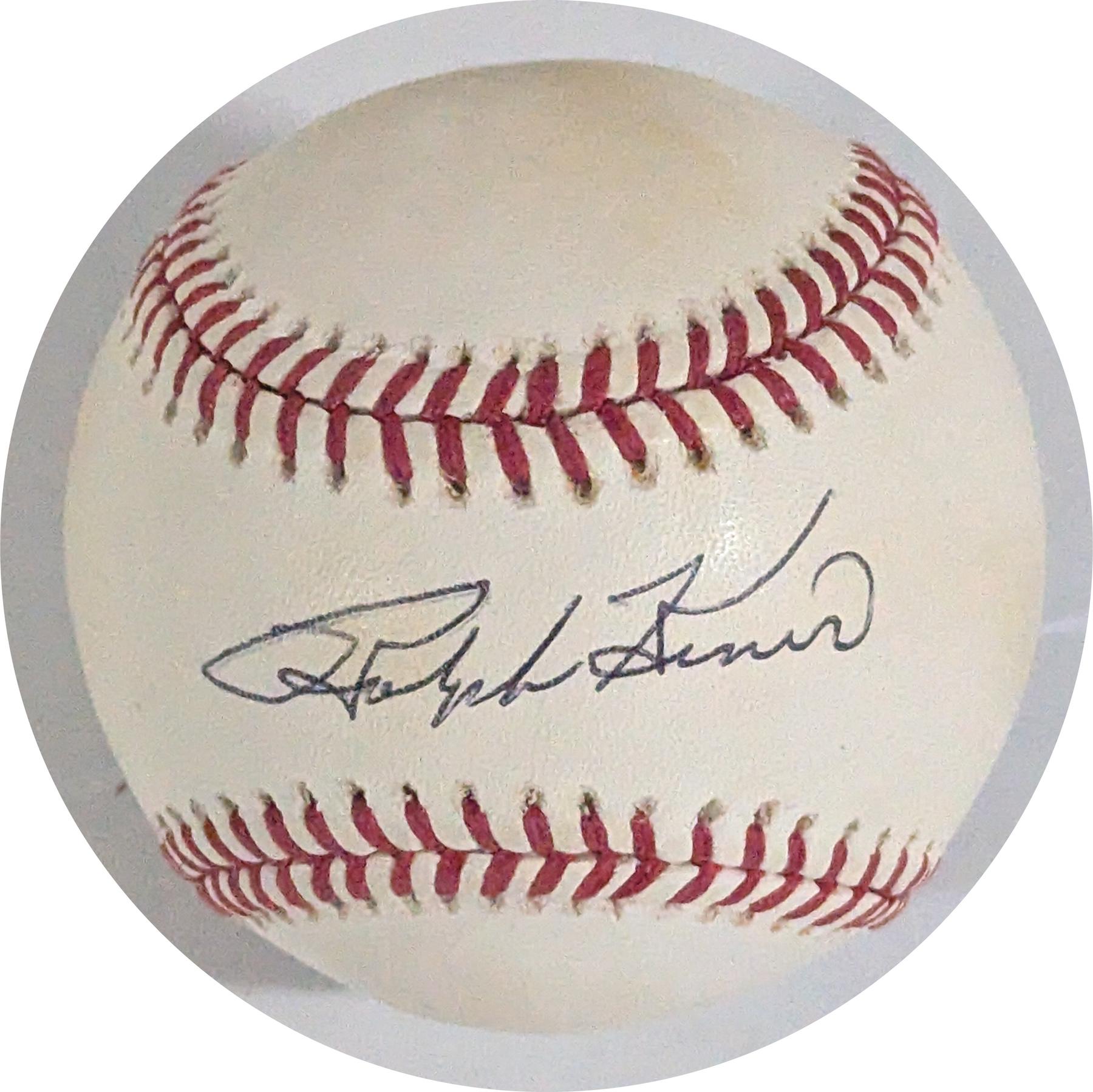 Ralph Kiner Autographed NL White Baseball JSA CK18186 (Reed Buy) | DA ...