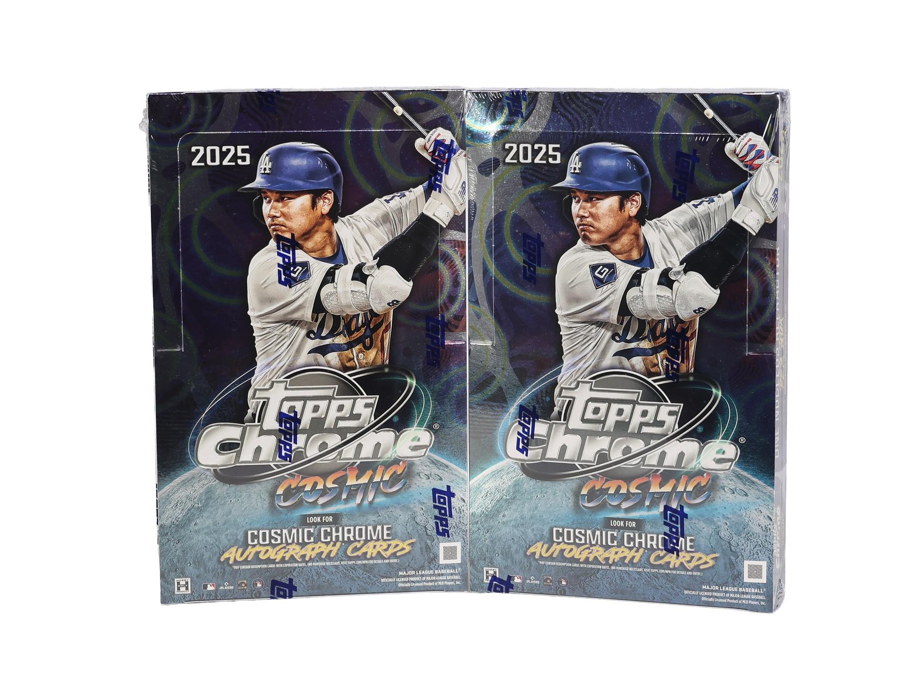 2025 Topps Cosmic Chrome Baseball Hobby 2-Box 30-Spot Team Break #2 ...