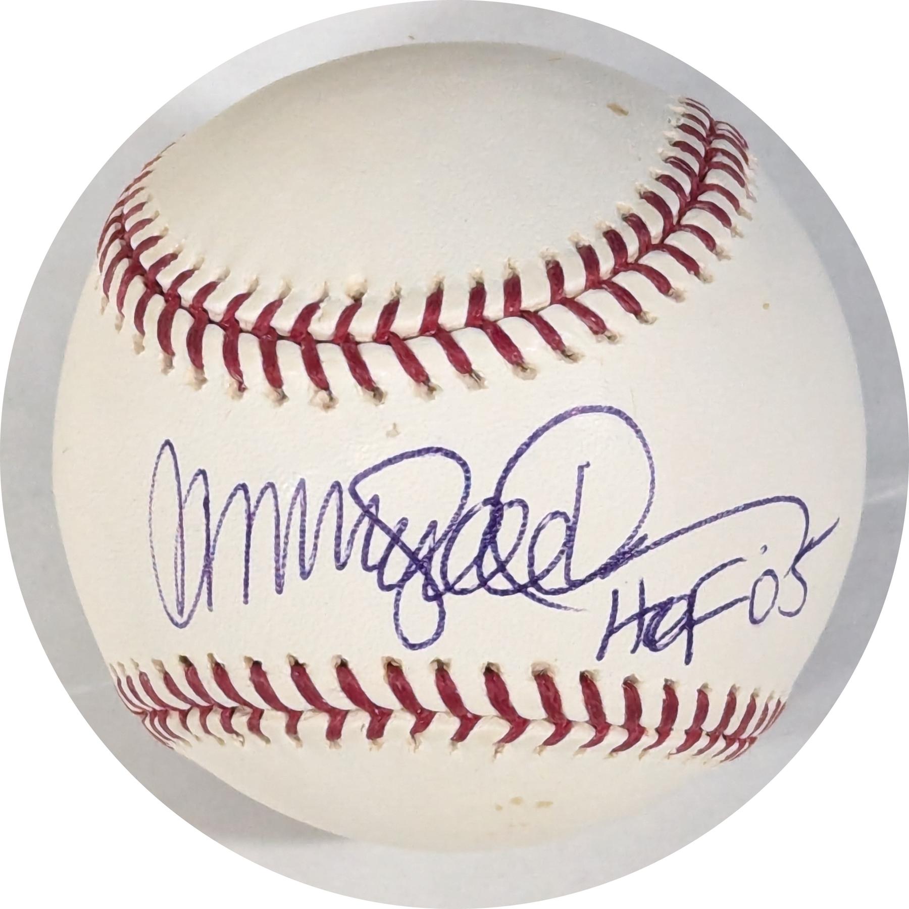 Ryne Sandberg Autogaphed OML Selig Baseball (HOF 05) JSA CK18355 (Reed ...