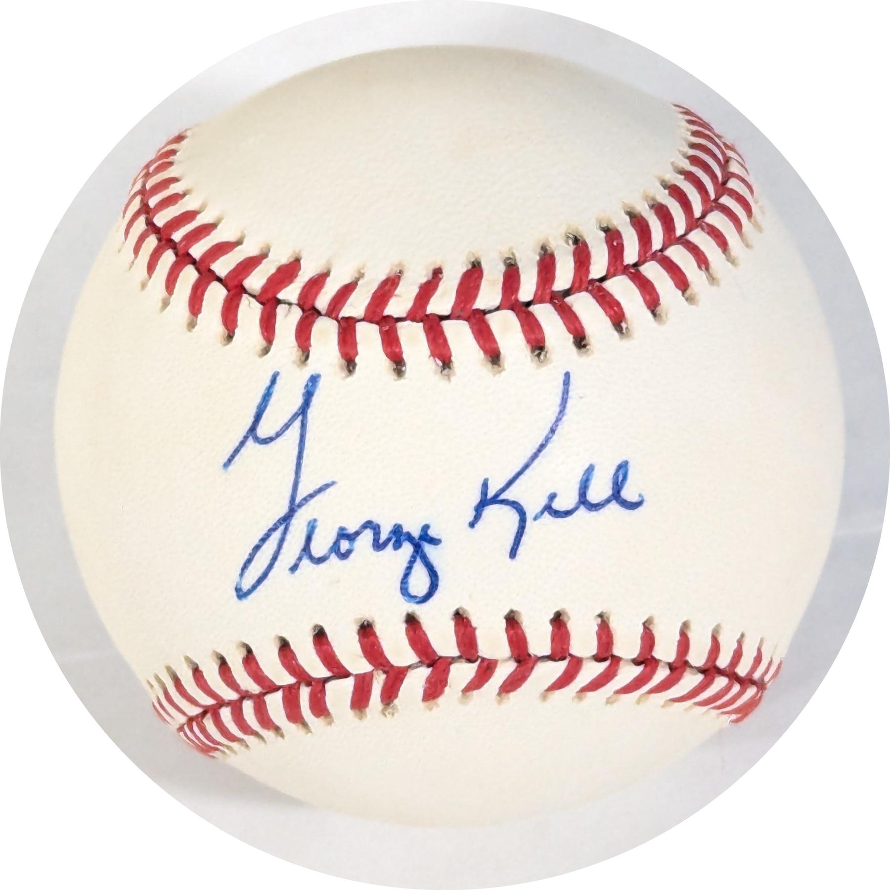George Kell Autographed AL Brown Baseball AL Brown JSA CK18353 (Reed ...