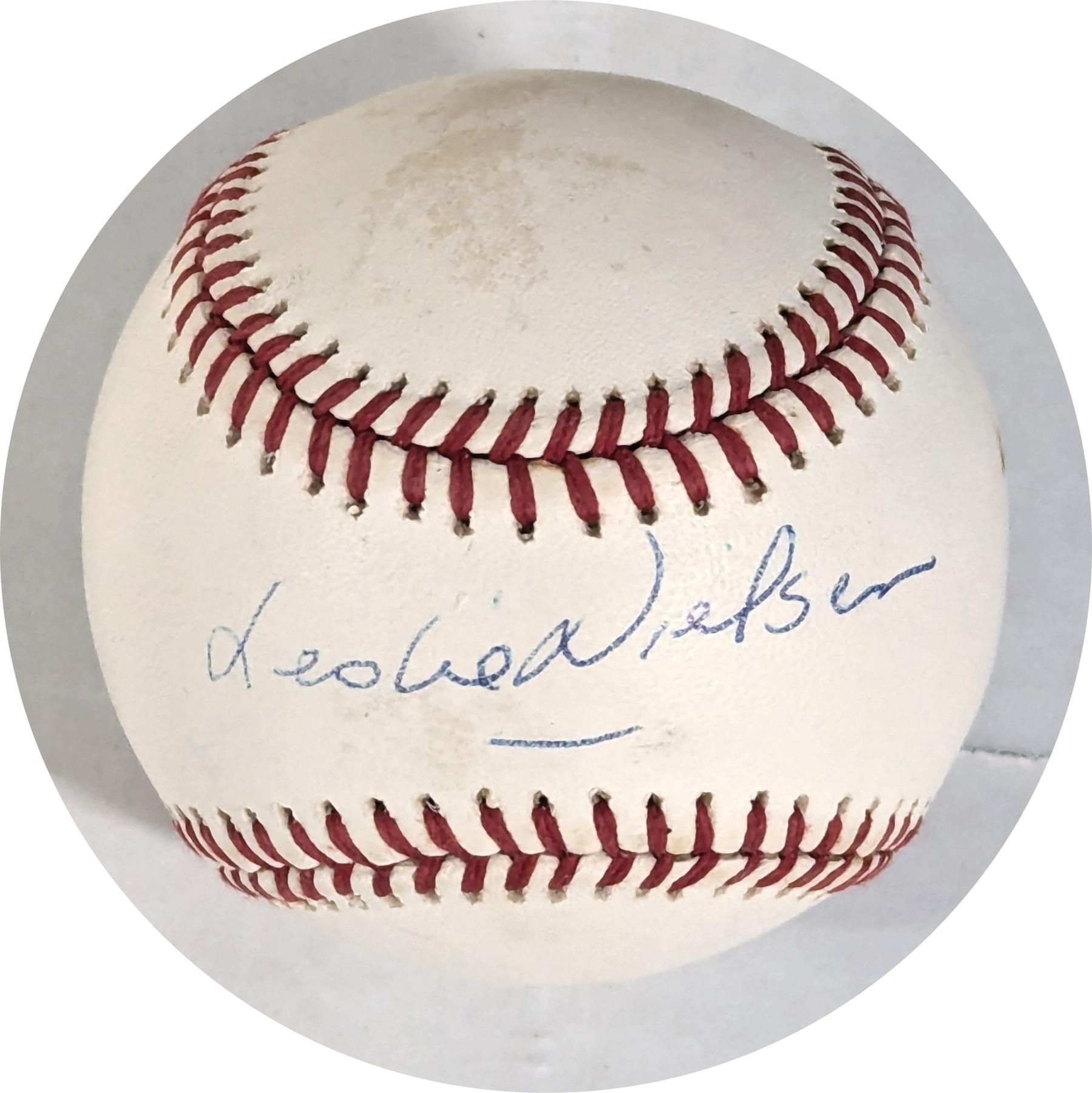 Leslie Nielsen Autographed AL Brown Baseball JSA CK71931 (Reed Buy ...