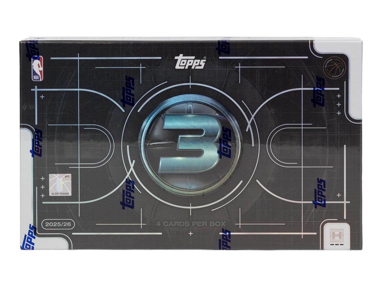 2025/26 Topps Three Basketball Hobby Box | DA Card World