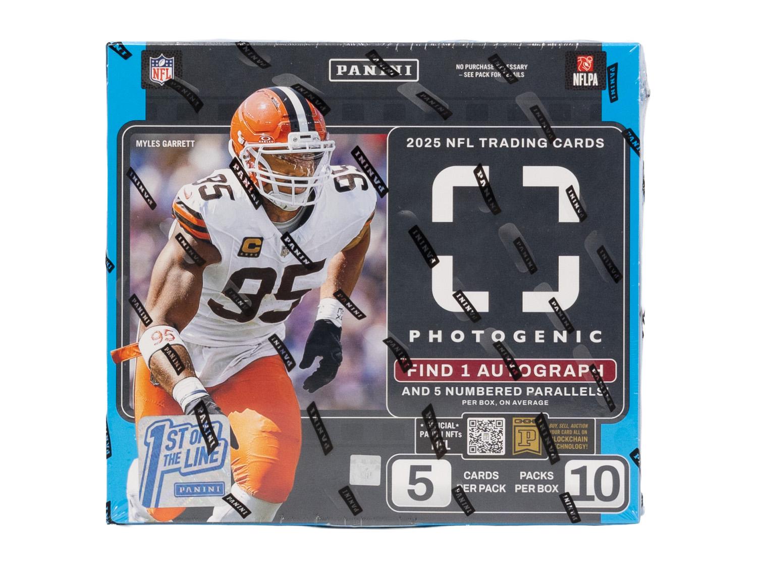 2025 Panini Photogenic Football 1st Off The Line FOTL Hobby Box | DA ...