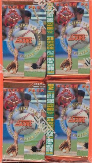 1994 Score Series 2 Baseball Jumbo Box | DA Card World