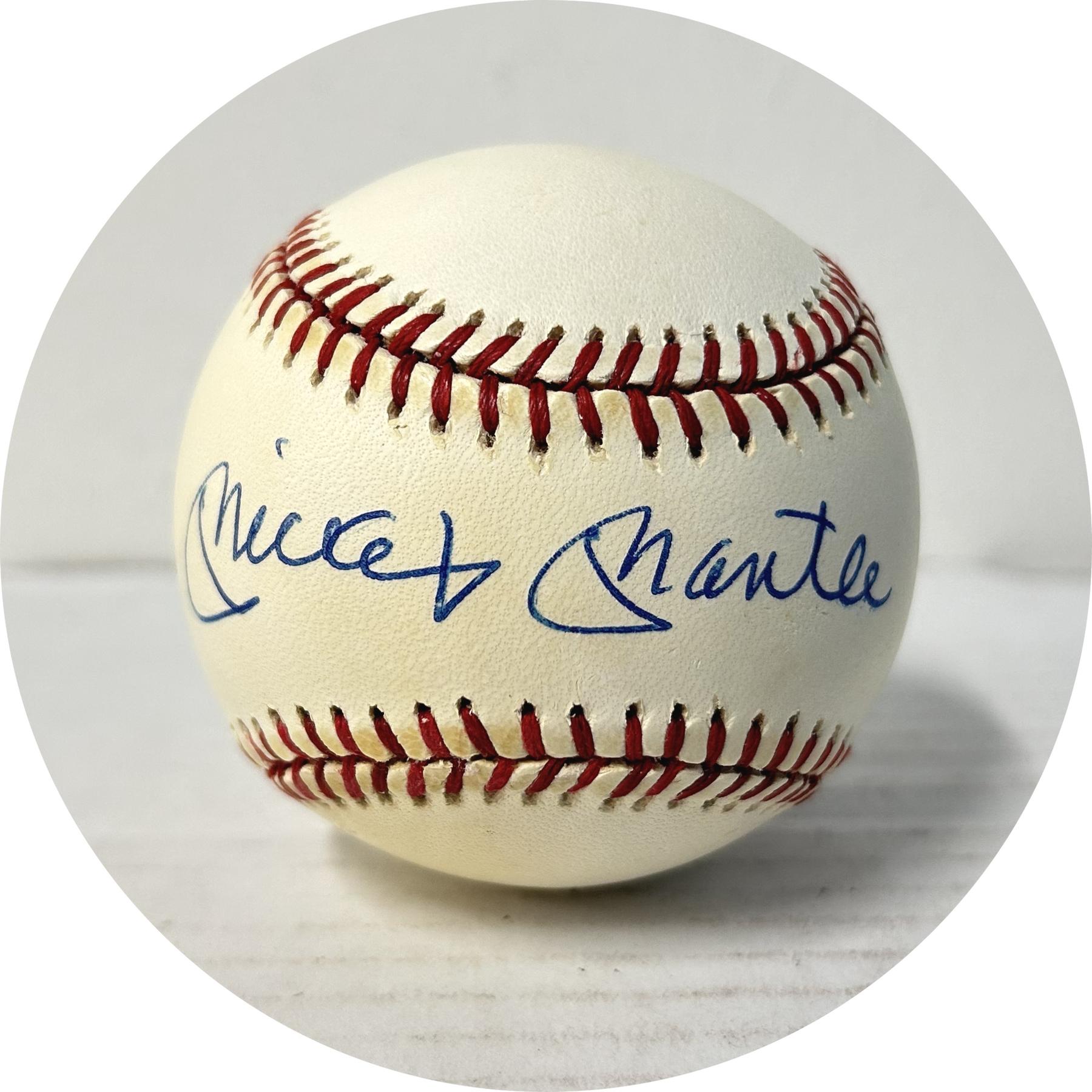Mickey Mantle Autographed AL Brown Baseball JSA ZZ55416 (Reed Buy) | DA ...